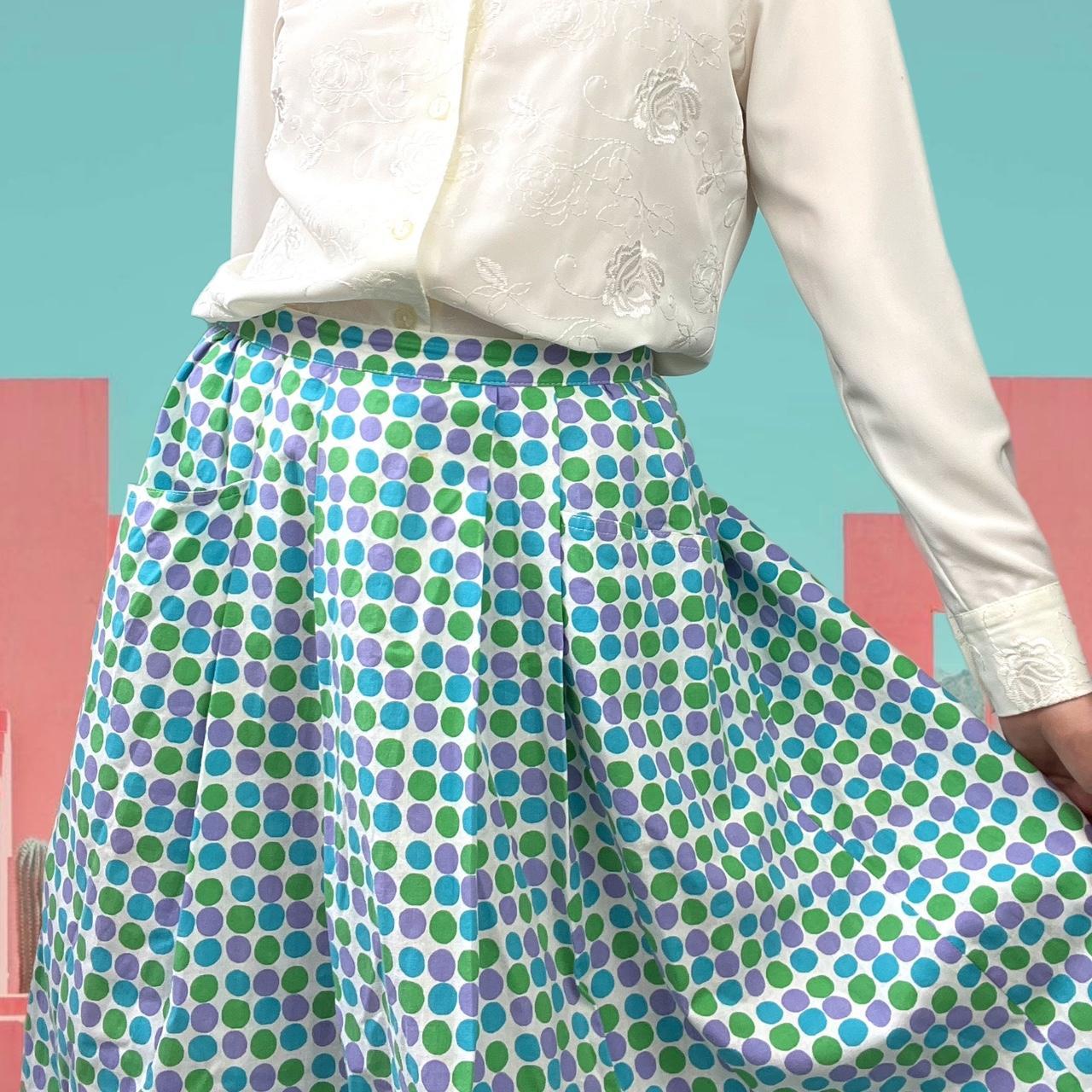 SS22 True vintage Hobbs cute turquoise purple &... - Depop