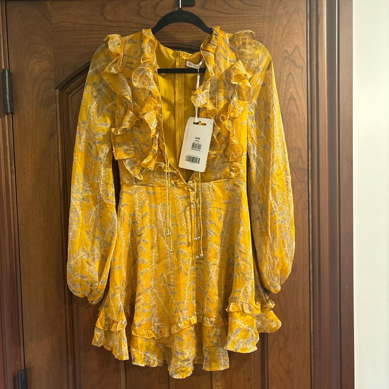 HERE COMES THE SUNSHINE dress NWT Size S Was $80 new - Depop