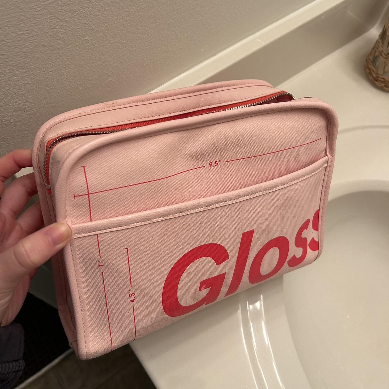 GLOSSIER MAKE UP BAG - Depop