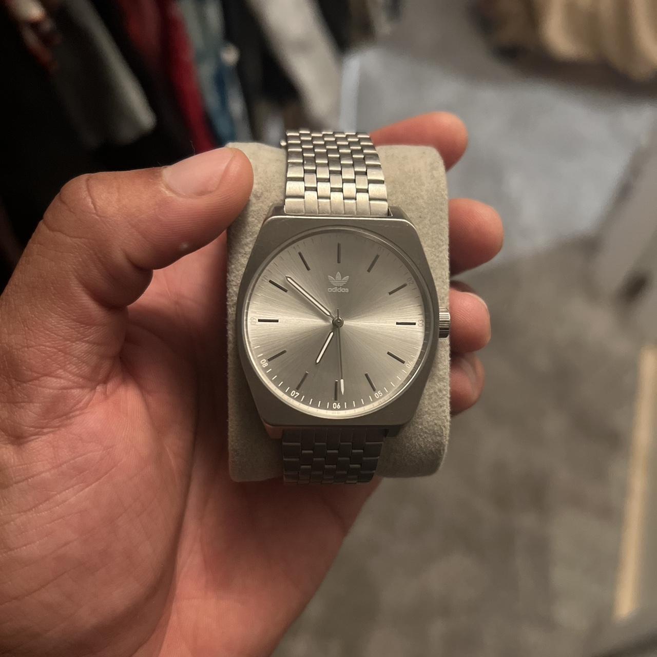 adidas process M1 silver watch no longer in production - Depop