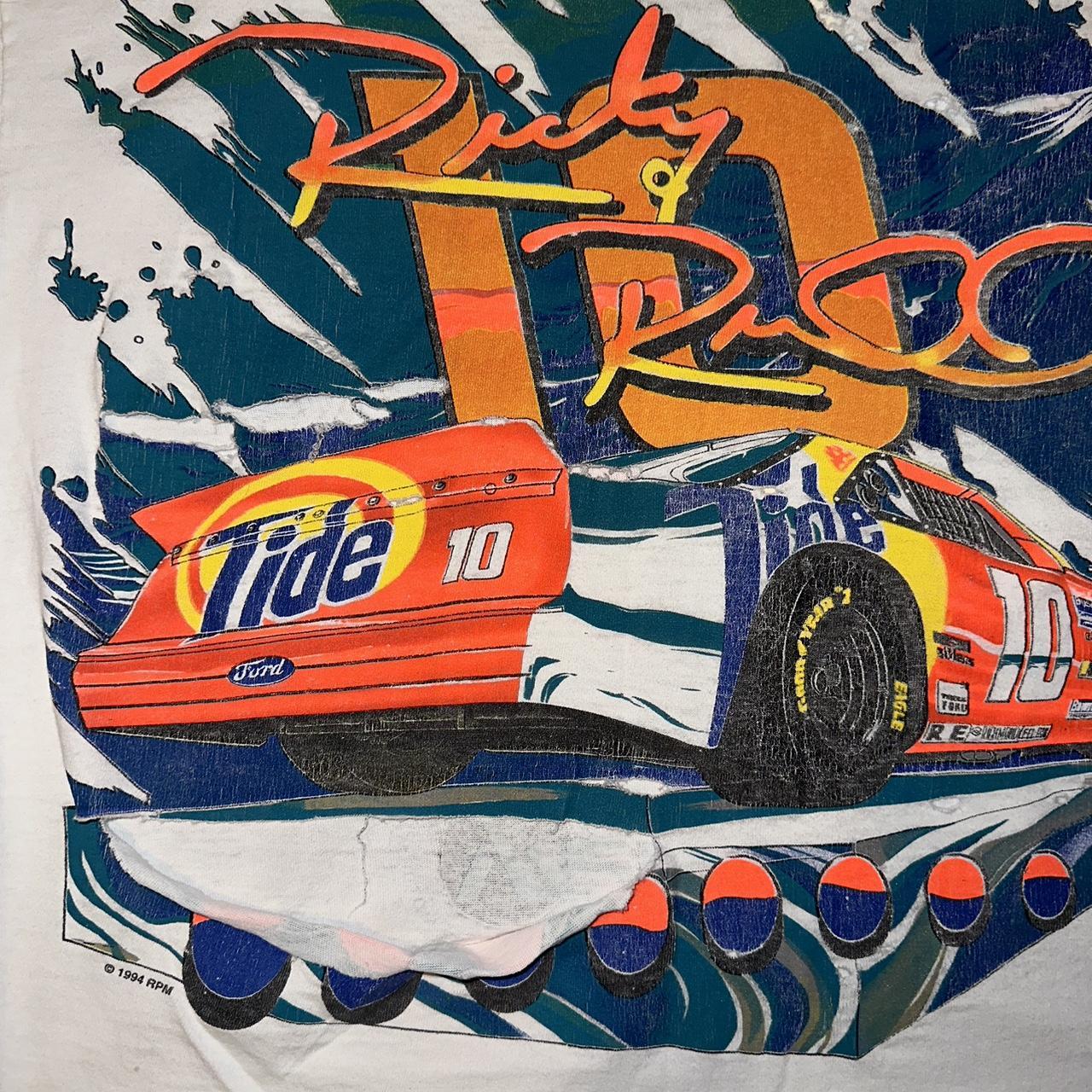 Vintage 1994 Nascar Ricky Rudd All Over Print... - Depop