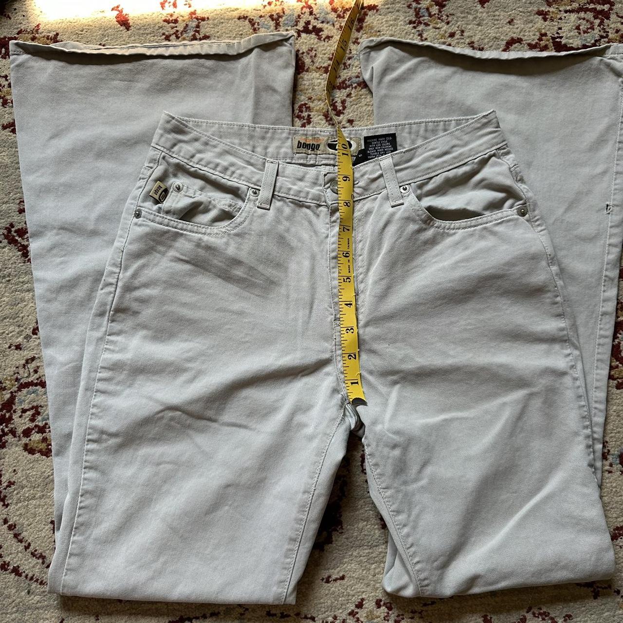 Vintage Bongo super flare khakis, mid rise Sadly... - Depop