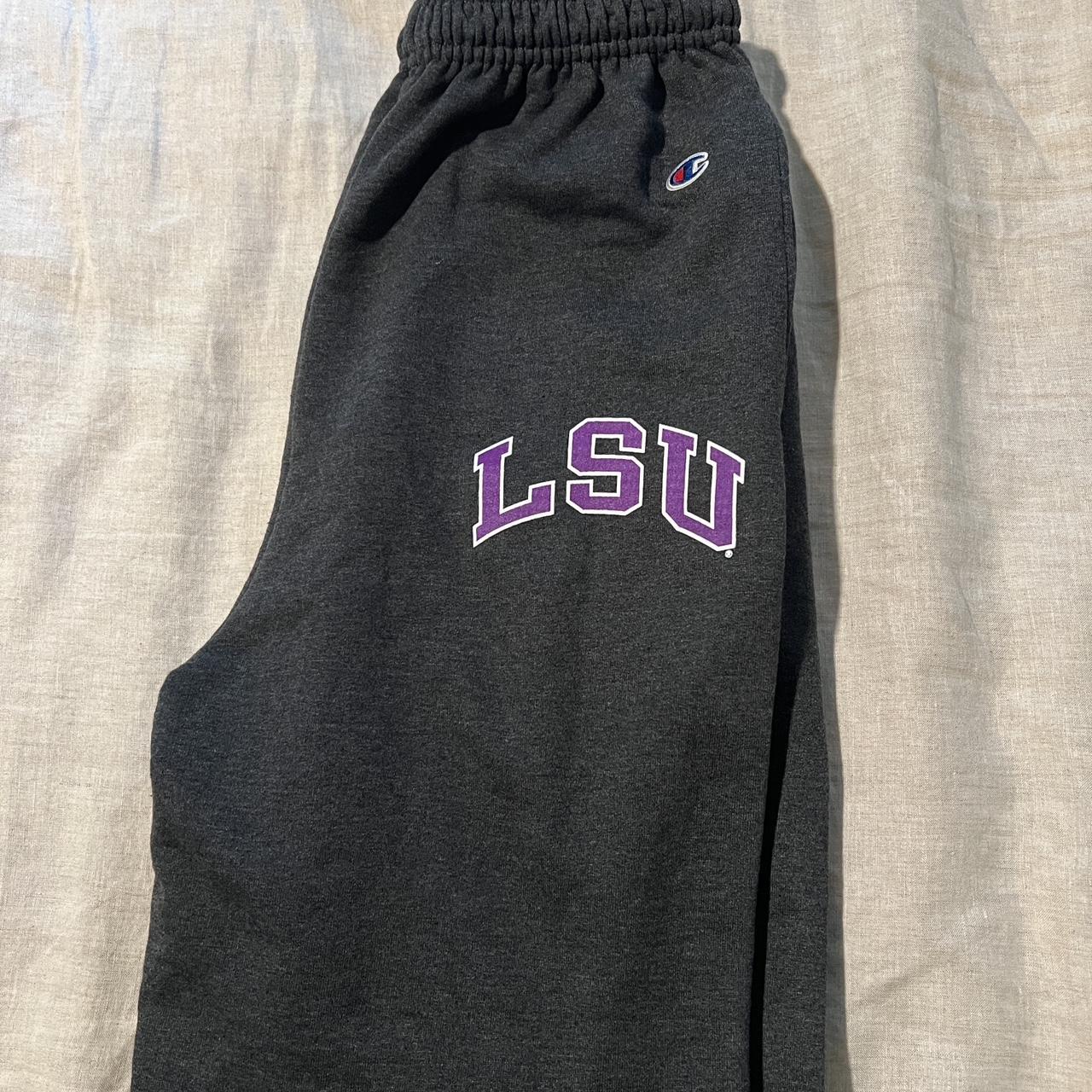 - LSU Champion joggers - Louisiana State University... - Depop