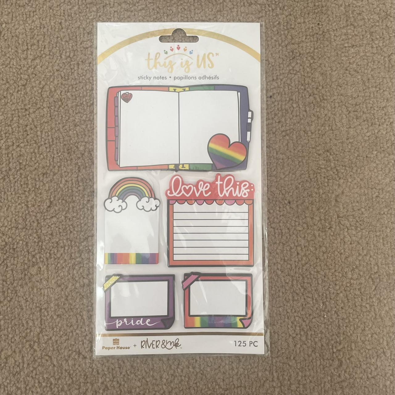 Brand New Unopened Pride Sticky Notes Stickers... - Depop