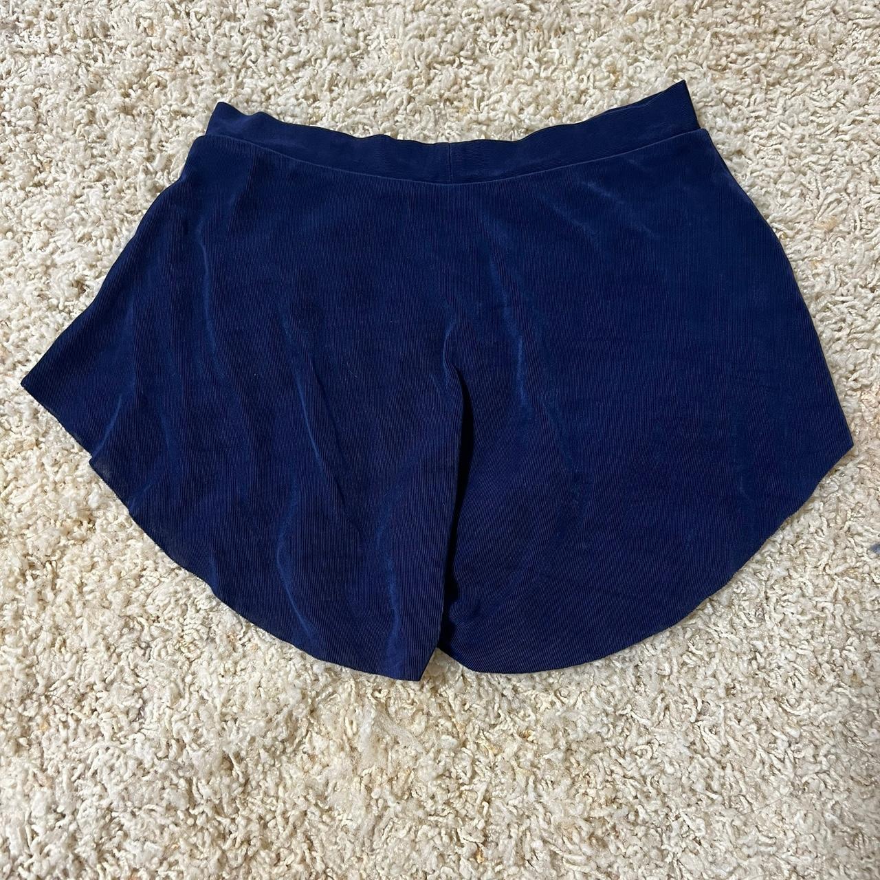 Navy blue bullet pointe dance skirt | Depop