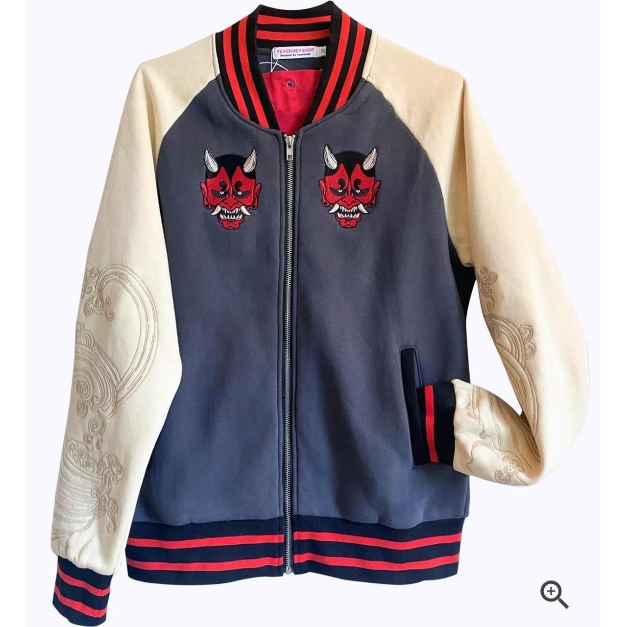 Peachiieshop oni ita jacket size XL I believe it's... - Depop