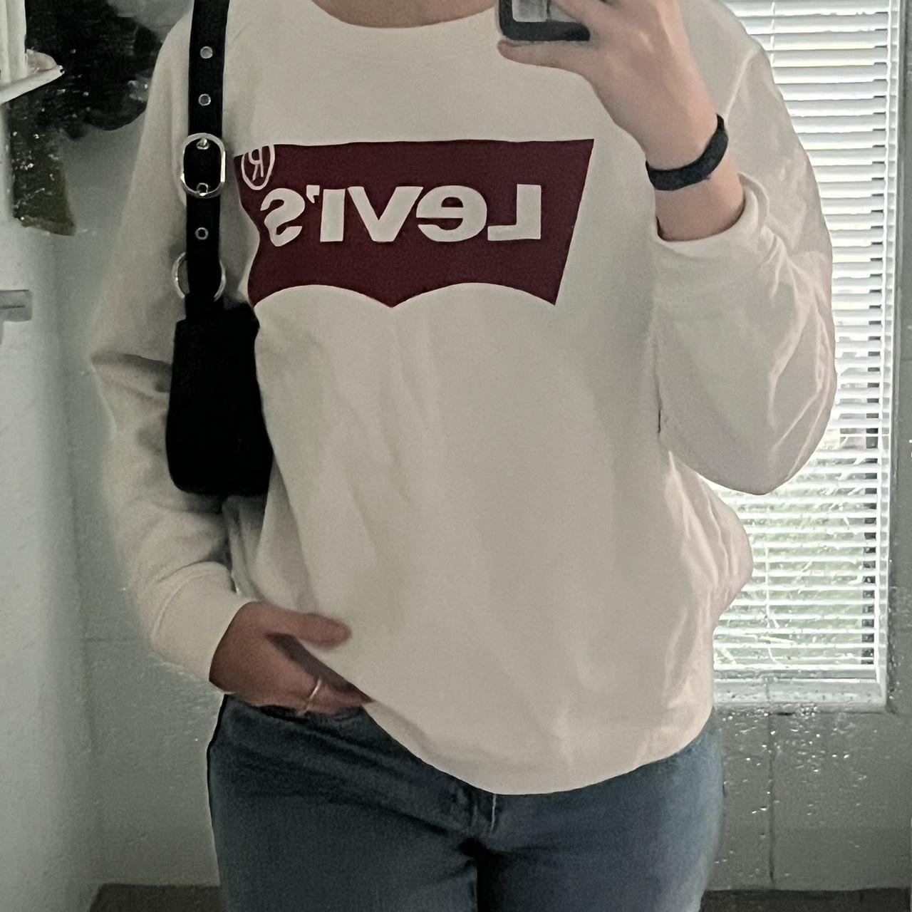 Levi’s Crew Neck Jumper RRP: $99.95 Size: fits a... - Depop