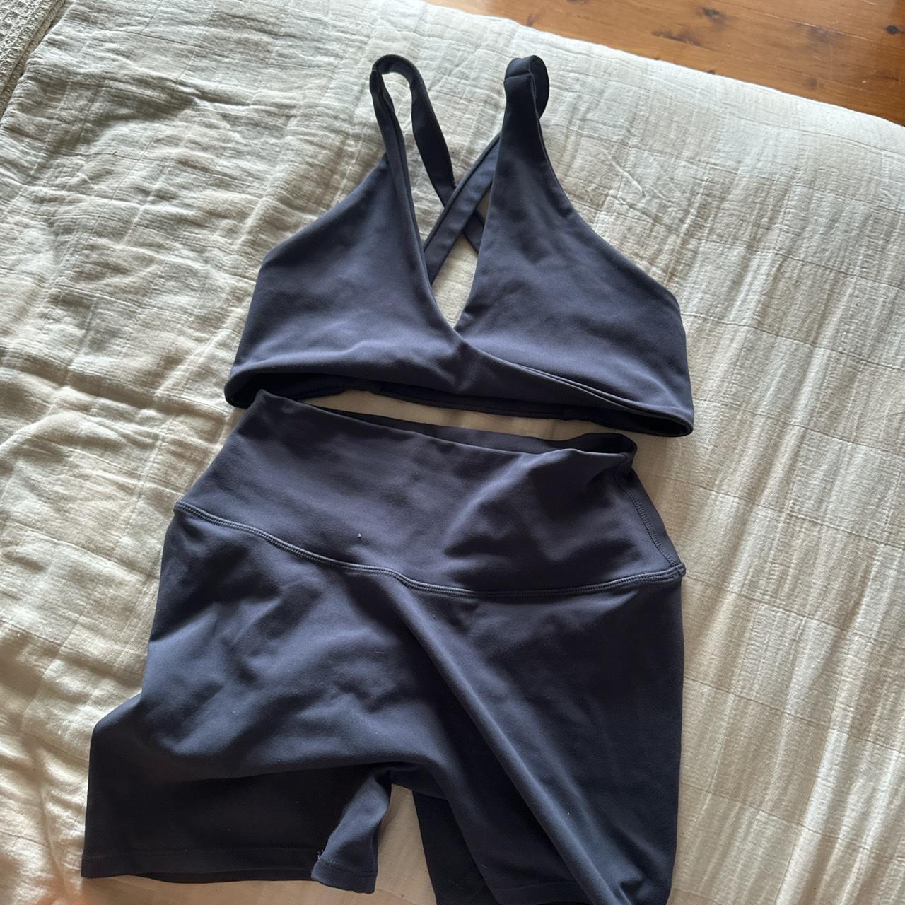 crop shop boutique colour studio scrunch bum 4” +... - Depop