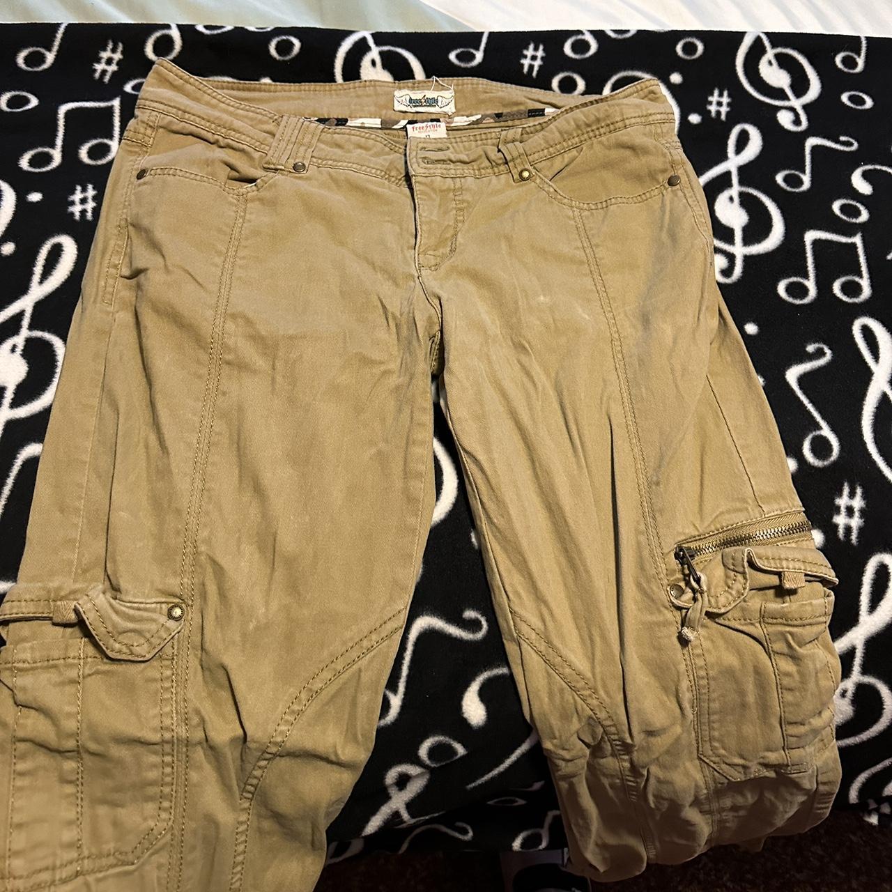 free style evolution cargo pants ⚡️ Size 13 W FREE... - Depop