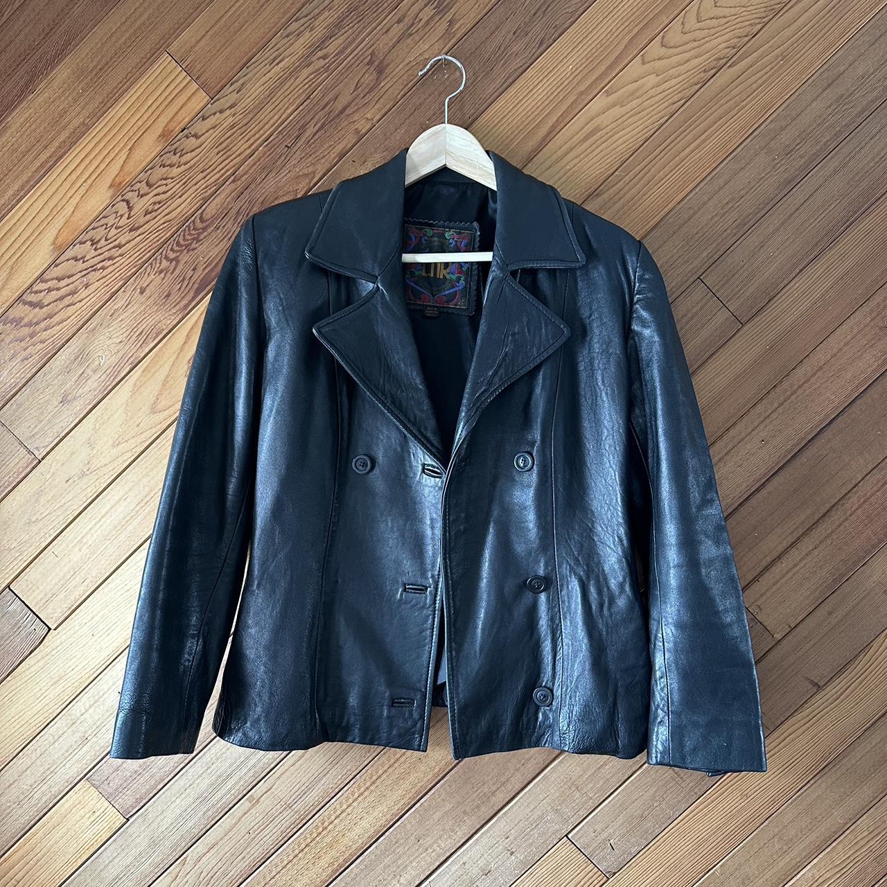 Vintage LNR Leather Jacket 🔻 Size medium Pit to... - Depop