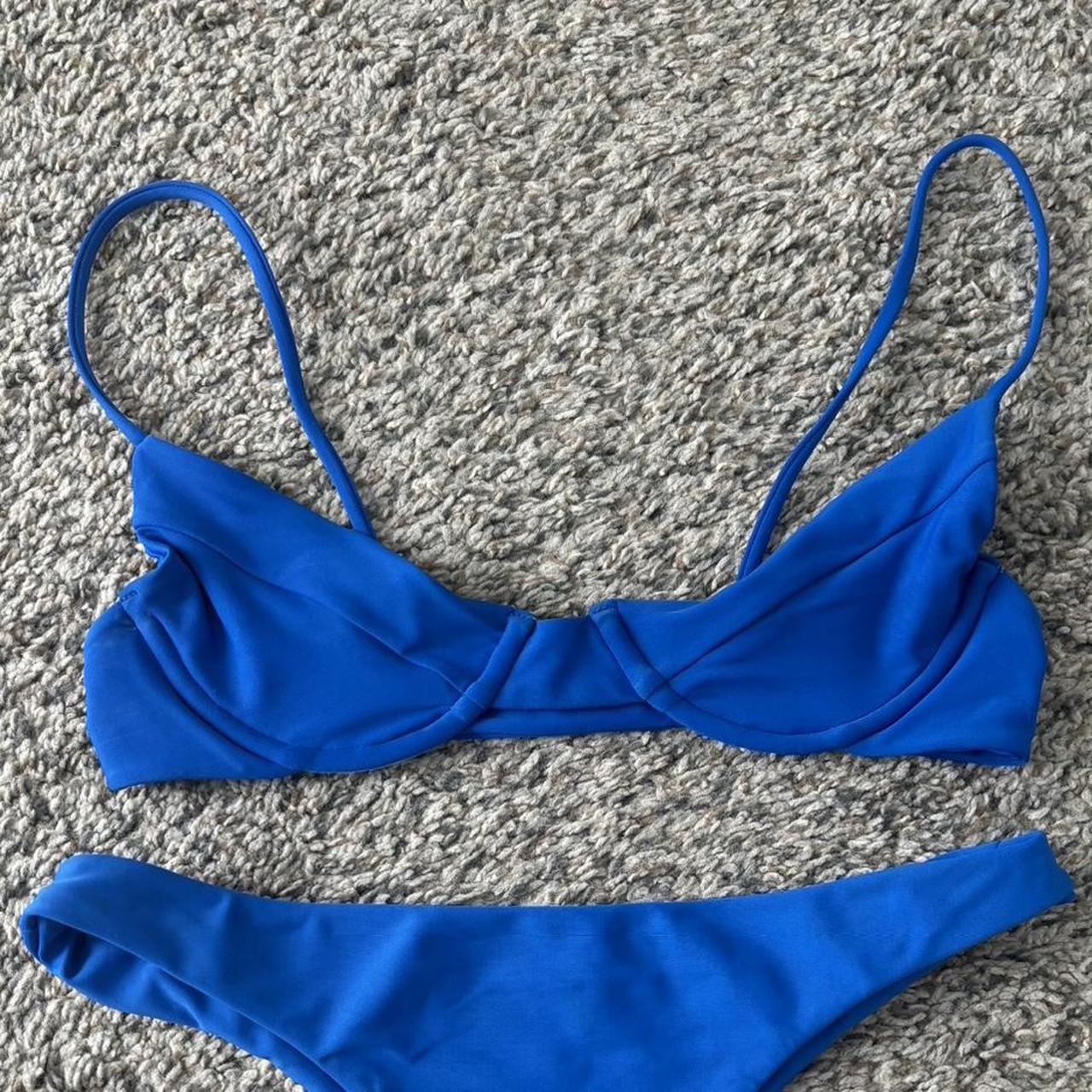 Benoa Swim top in Space 💙 Size S shea Slight... | Depop