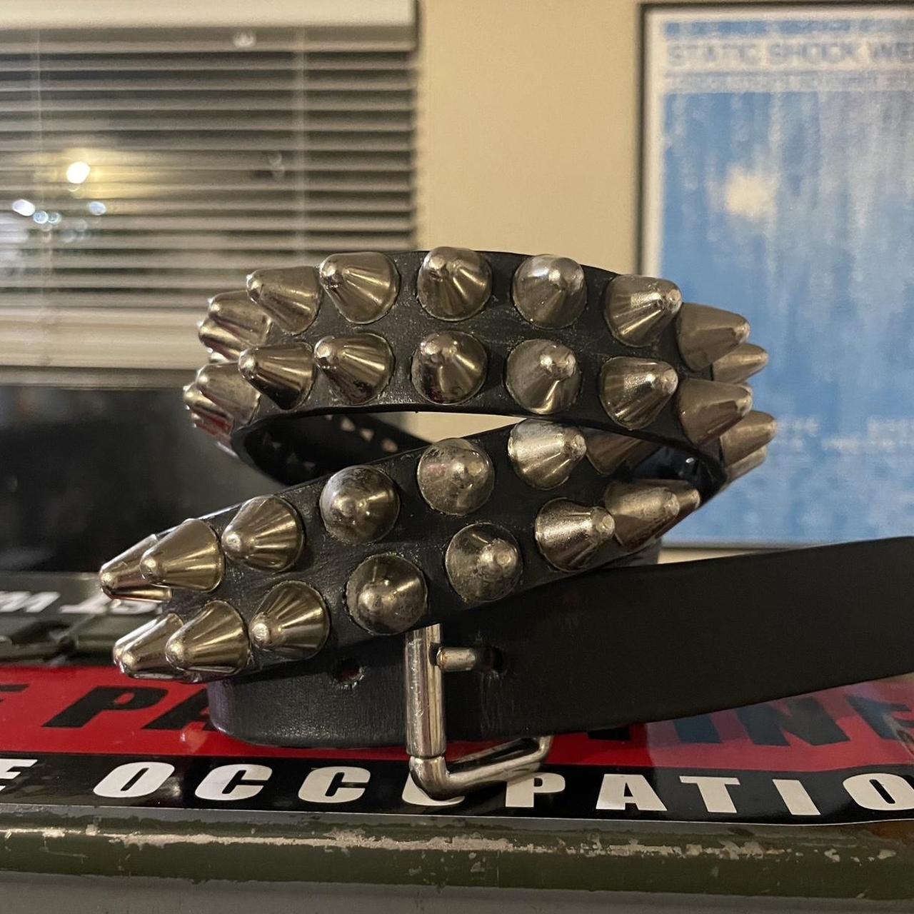 Two Row Studded Belt Fits up to a 36/37” waist on... - Depop