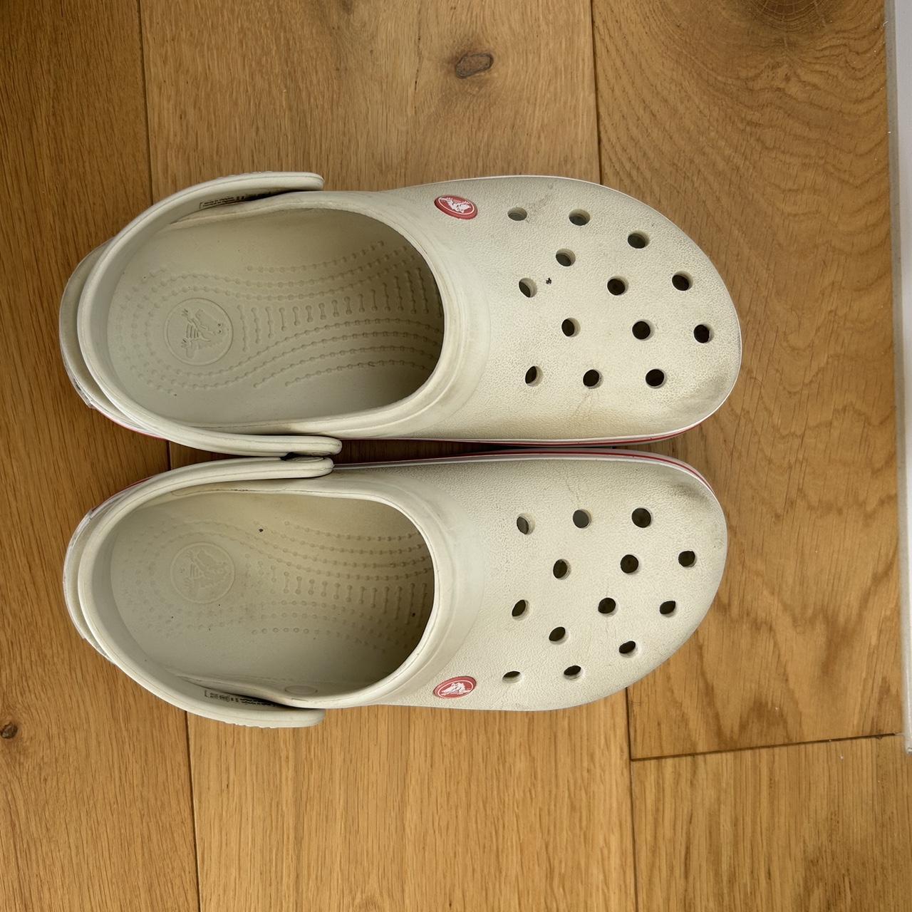CROCS CROCBAND CLOG - Cream colour - Will be... - Depop