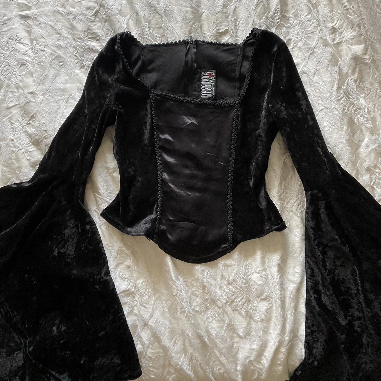 Vintage lip service bell sleeve top for trades or... - Depop