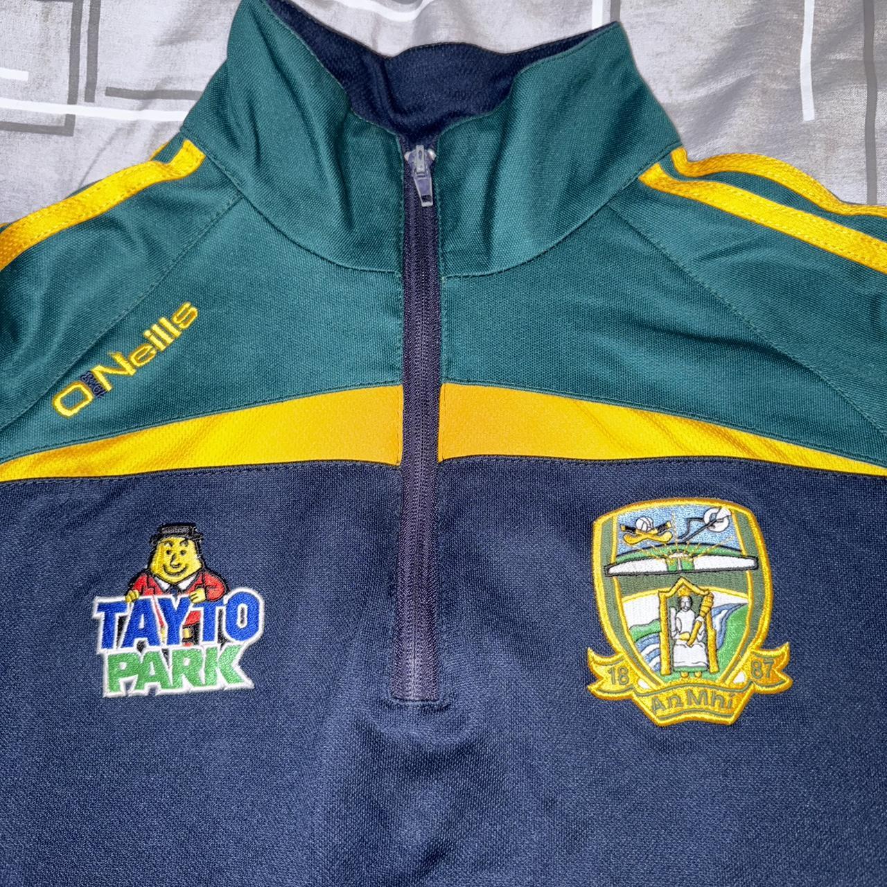 Meath GAA half zip Tayto park edition Size... | Depop