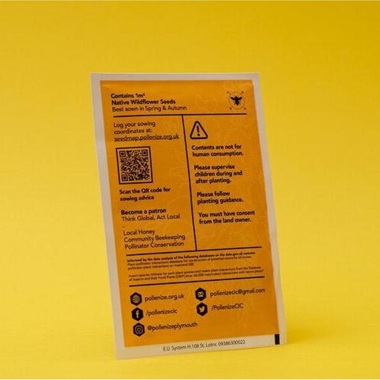 Pollenize Rewilding Seed Packet Seeds That Pack A... - Depop