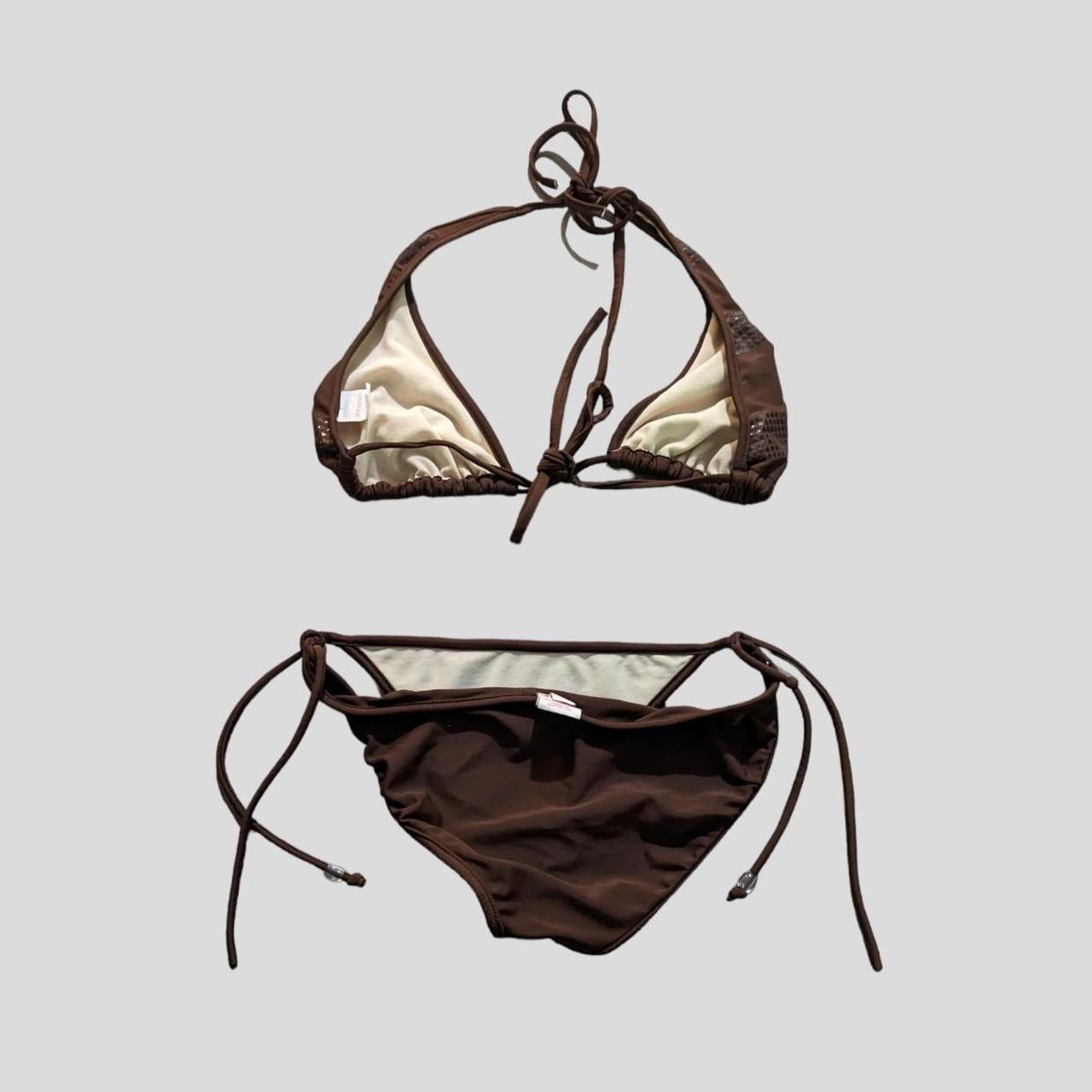 Victoria's Secret Women's Brown Bikinis-and-tankini-sets | Depop