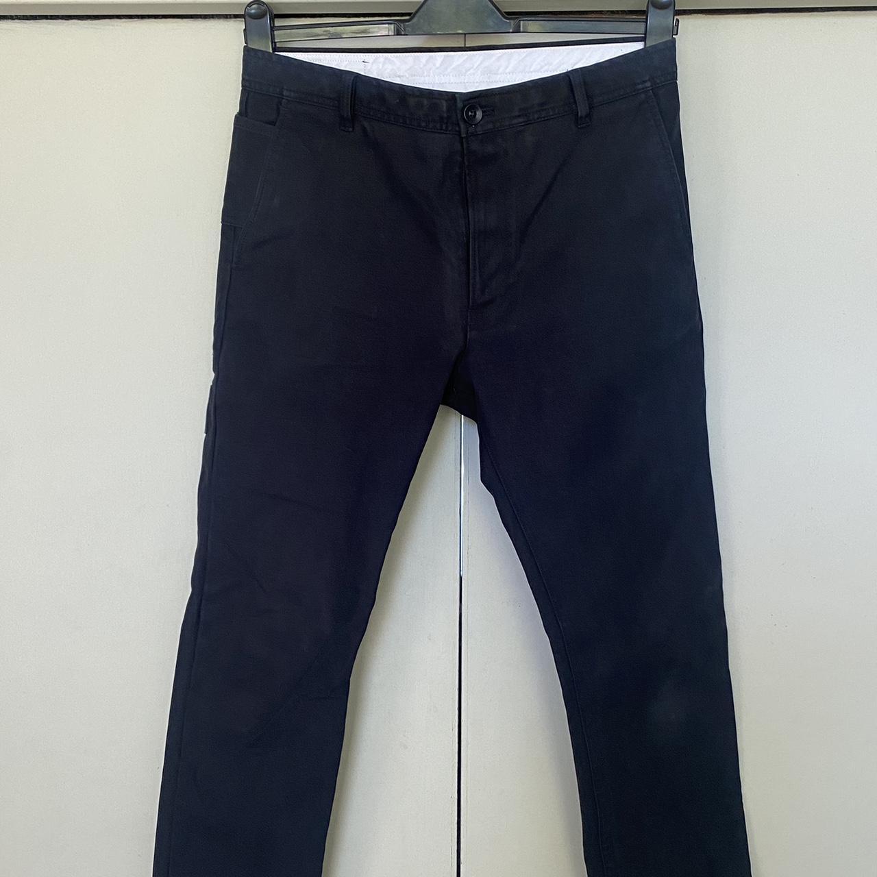 Black diesel chinos thick material slim fit. W30... - Depop