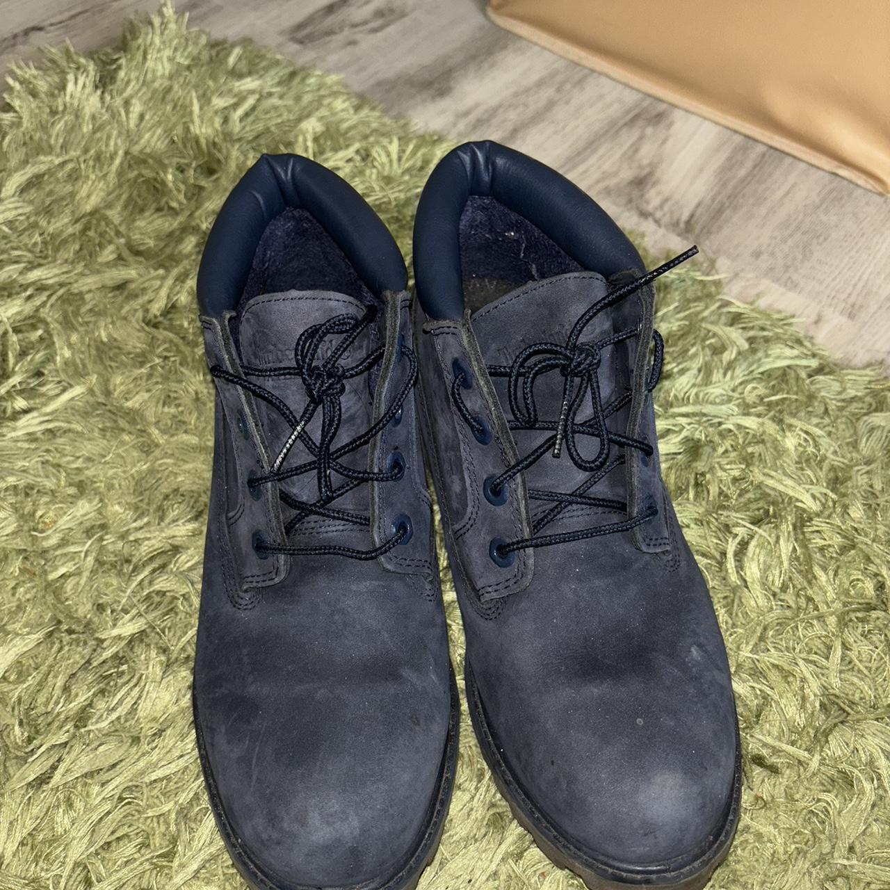 Navy Suede Men’s Lowtop Timberlands #Timberland #Boots - Depop