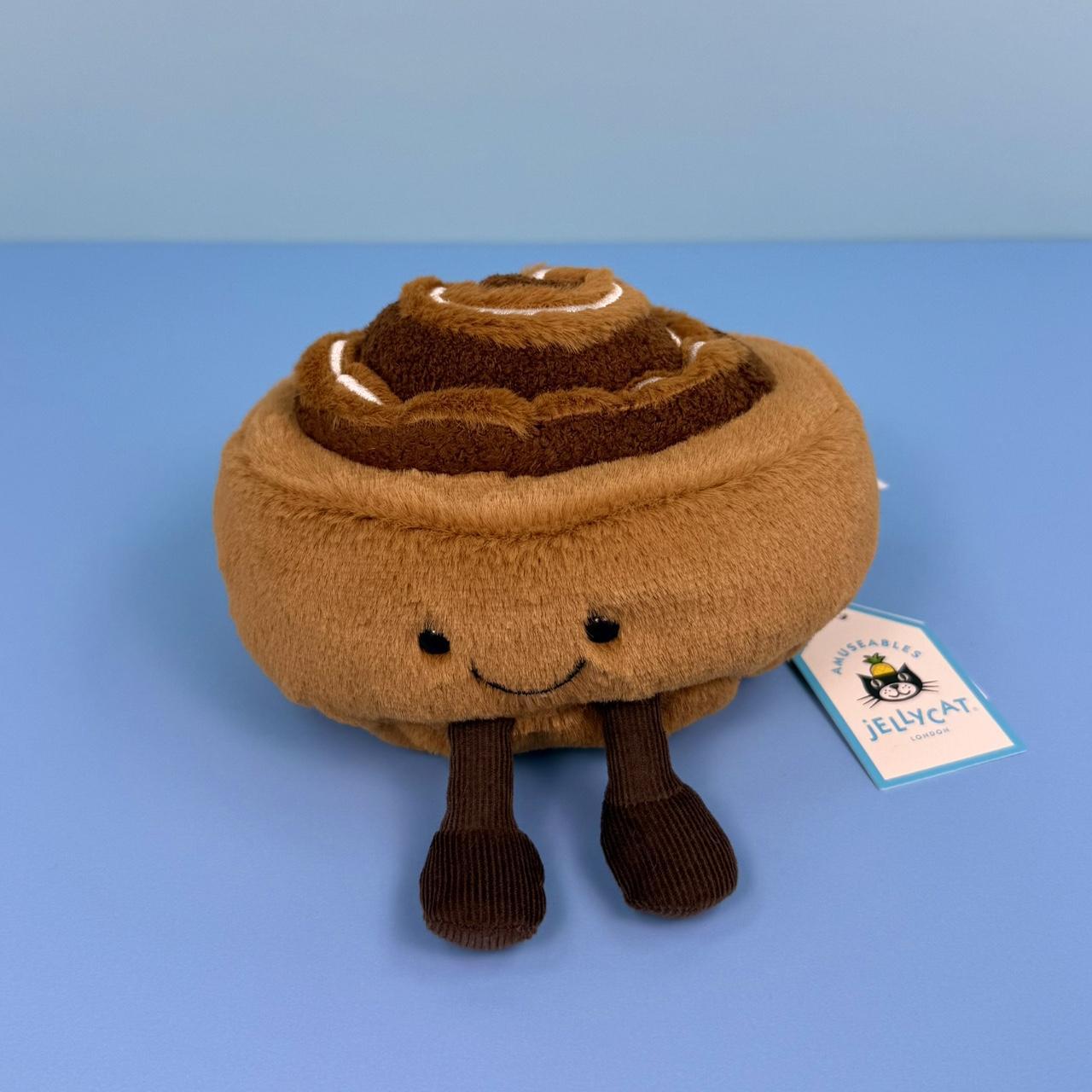 NWT JELLYCAT AMUSABLE CINNAMON BUN New with all... | Depop