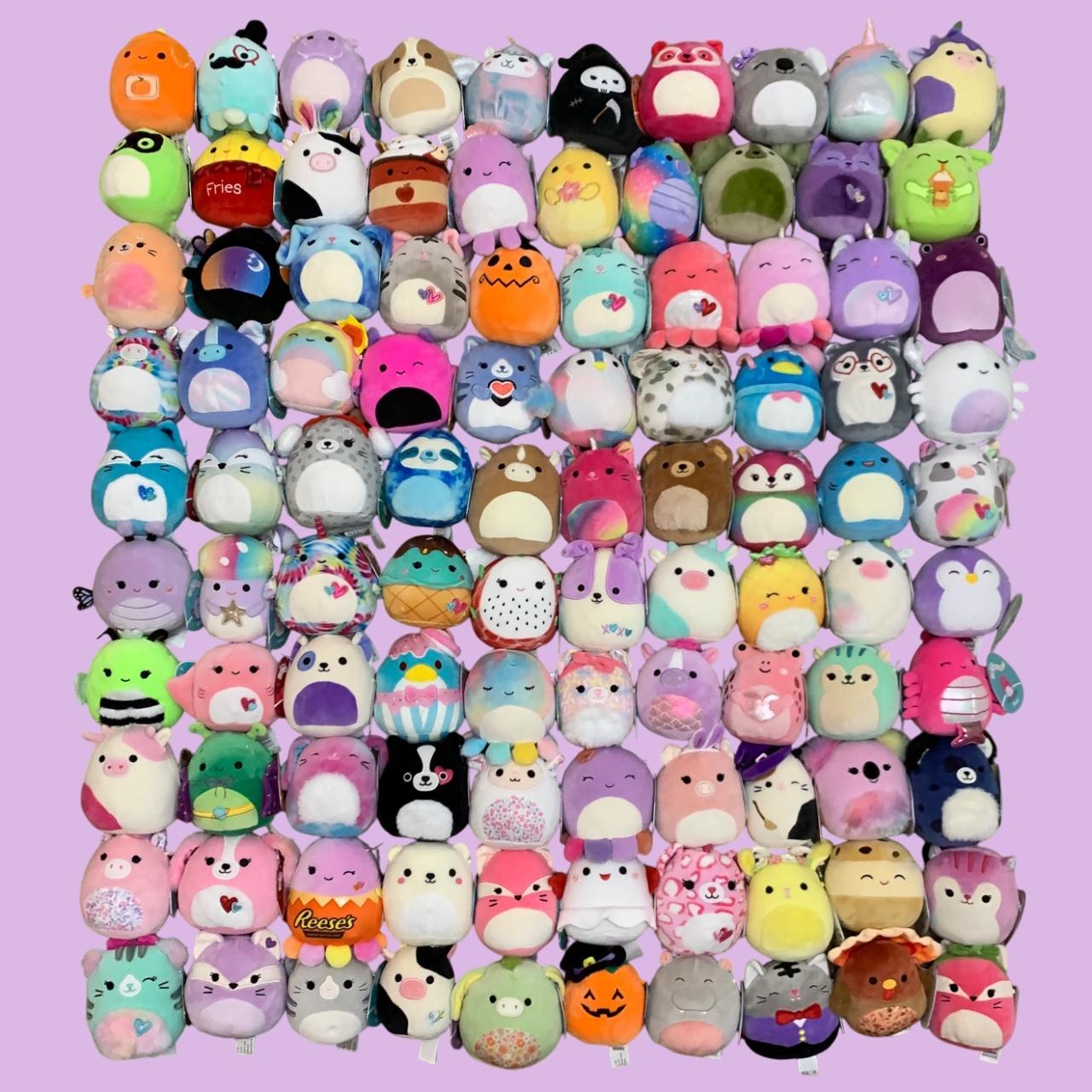 Squishmallow Lot Bundle of 275 + Accessories - at... | Depop