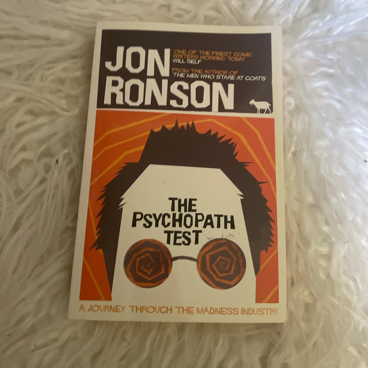 Jon Ronson The Psychopath Test Such an amazing... - Depop