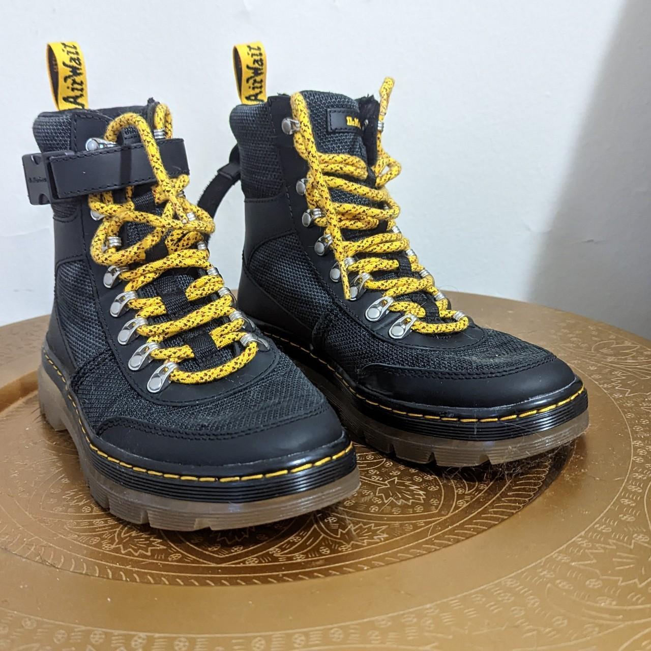 Doc Marten's Combs Iced Boots in Black Size Women's... - Depop