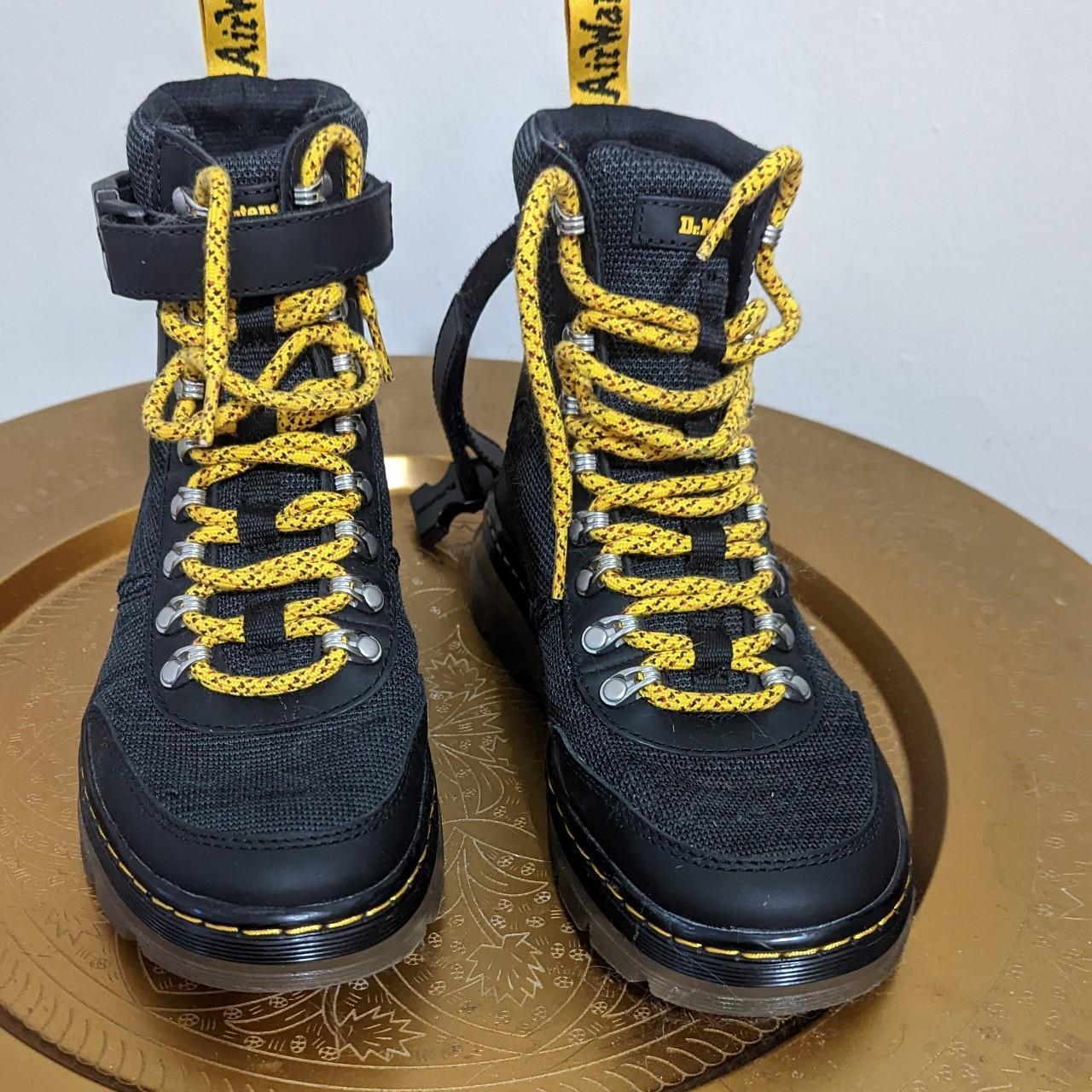 Doc Marten's Combs Iced Boots in Black Size Women's... - Depop