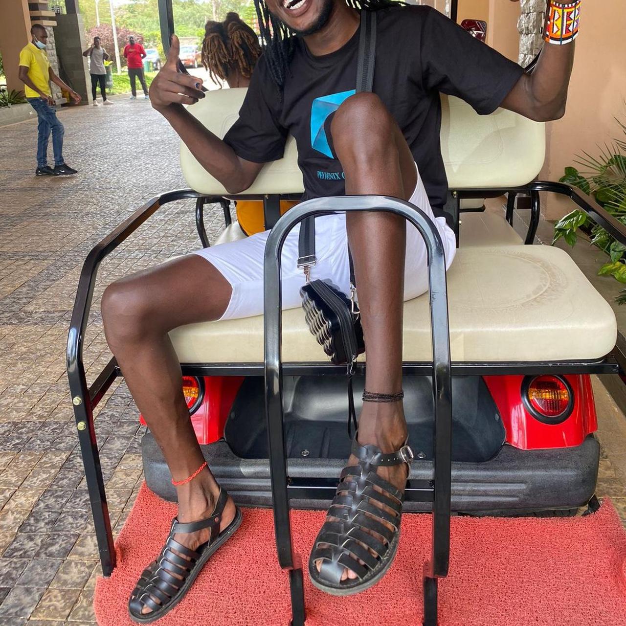 UNISEX JESUS LEATHER SANDALS 🇰🇪 The Black Unisex... - Depop