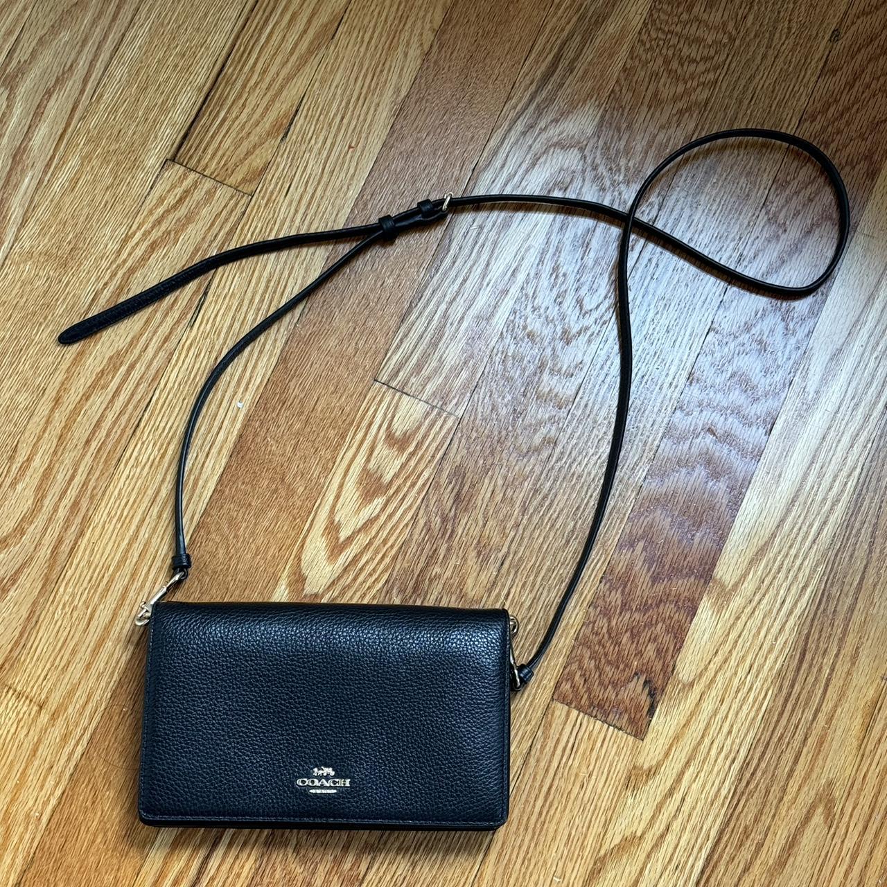 Coach Anna Foldover Clutch Crossbody - Depop