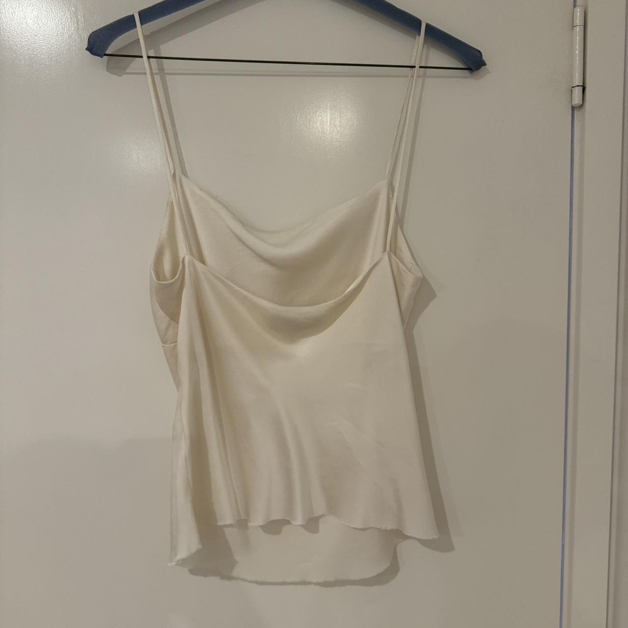 Bec & Bridge silk cami Cream Size: AU 8 Selling: $70 - Depop
