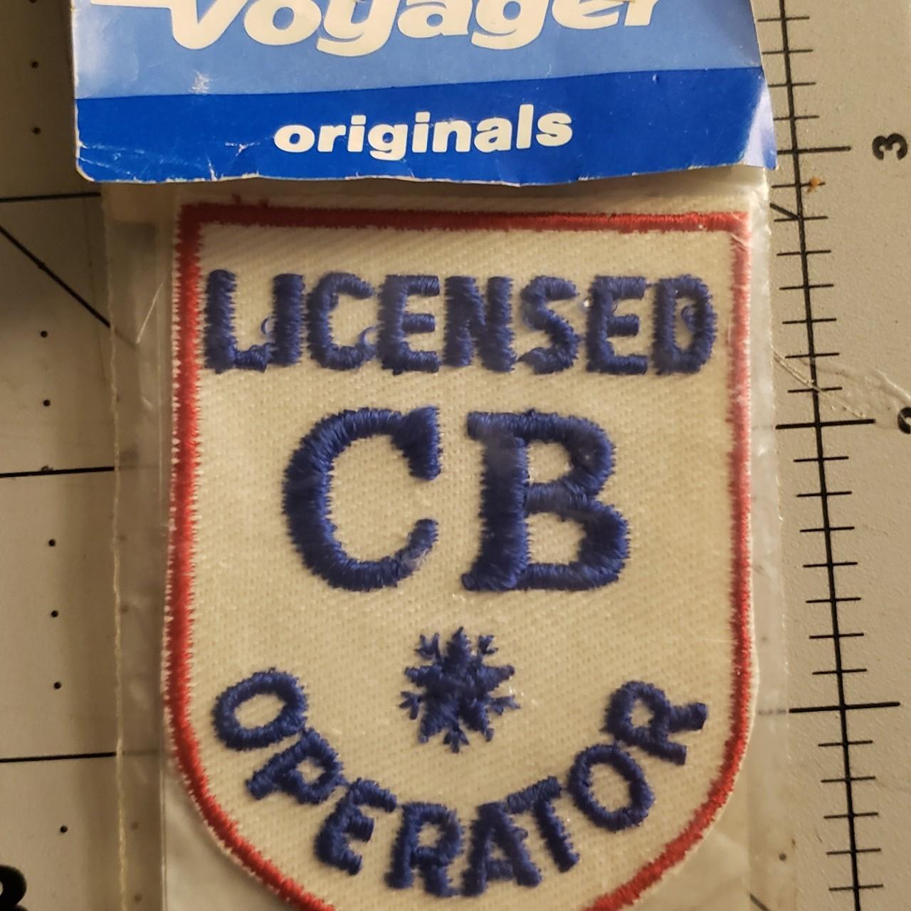 1960s CB Operator vintage patch, 3.5" x 4.25"... | Depop