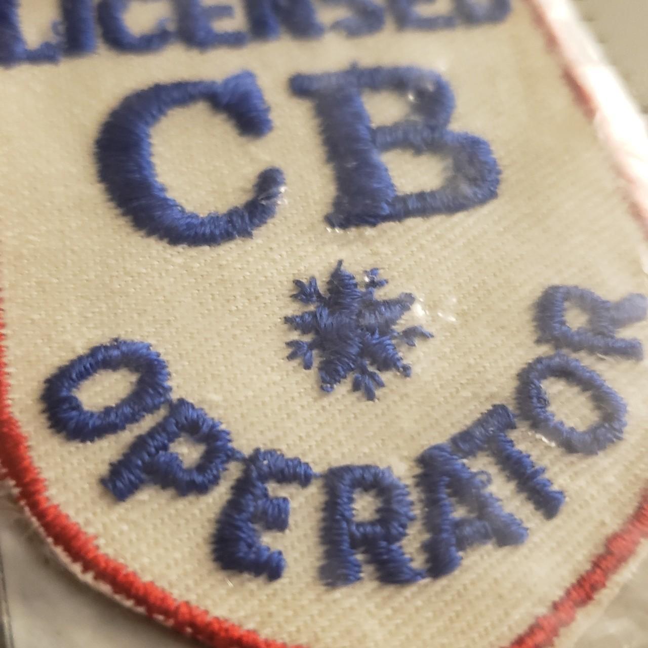 1960s CB Operator vintage patch, 3.5" x 4.25"... | Depop