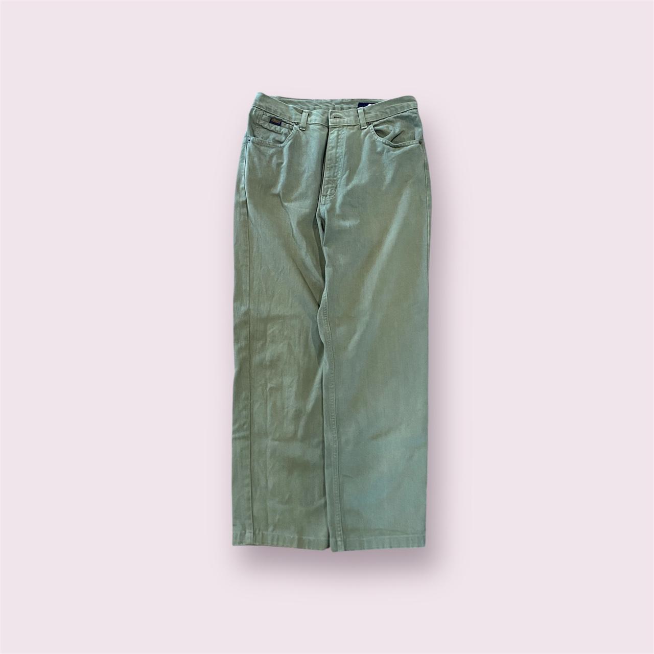 Vintage Morrisons of Euroa Khaki Chinos Size 13... - Depop