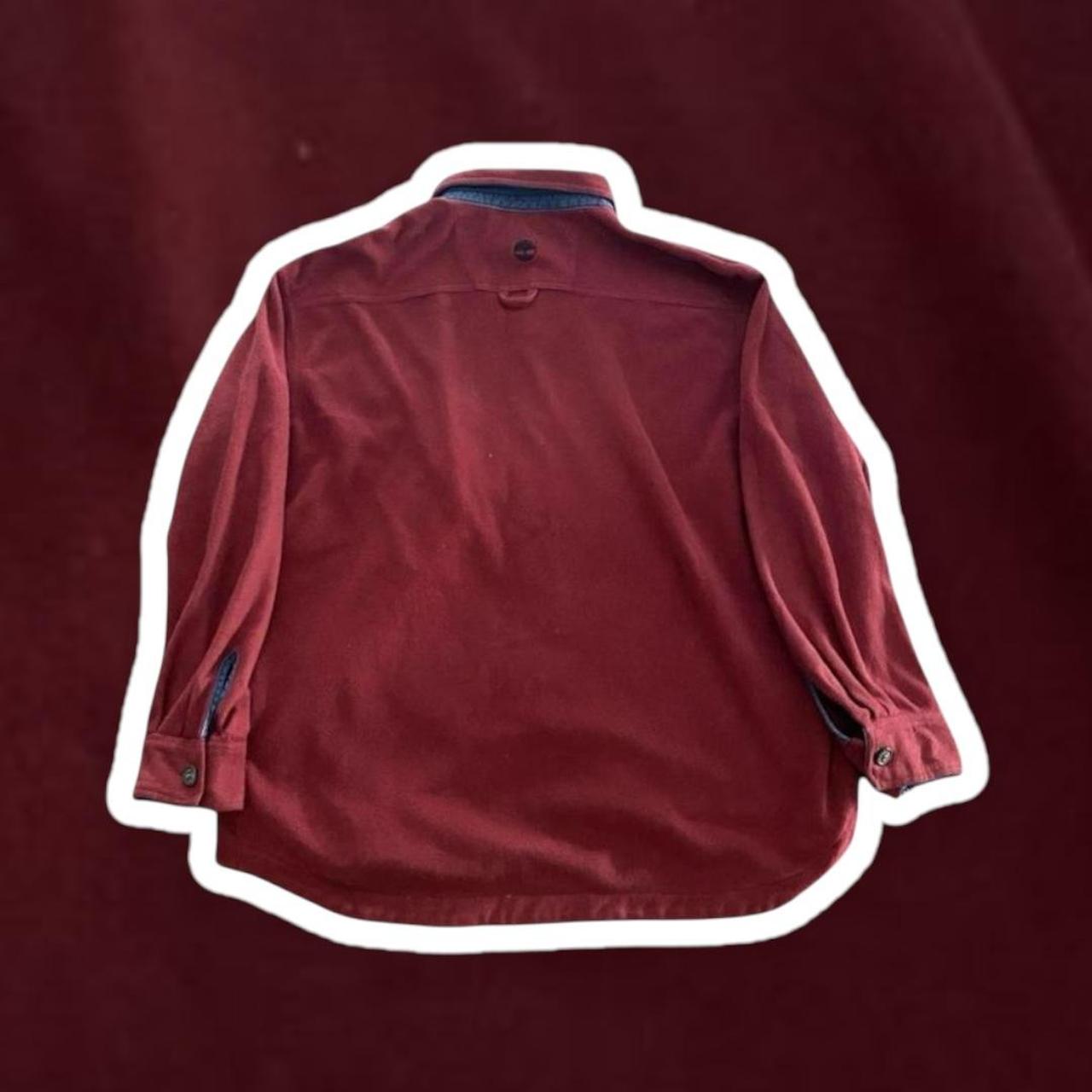 Timberland Button Up Jumper Polar Fleece Size S.... | Depop