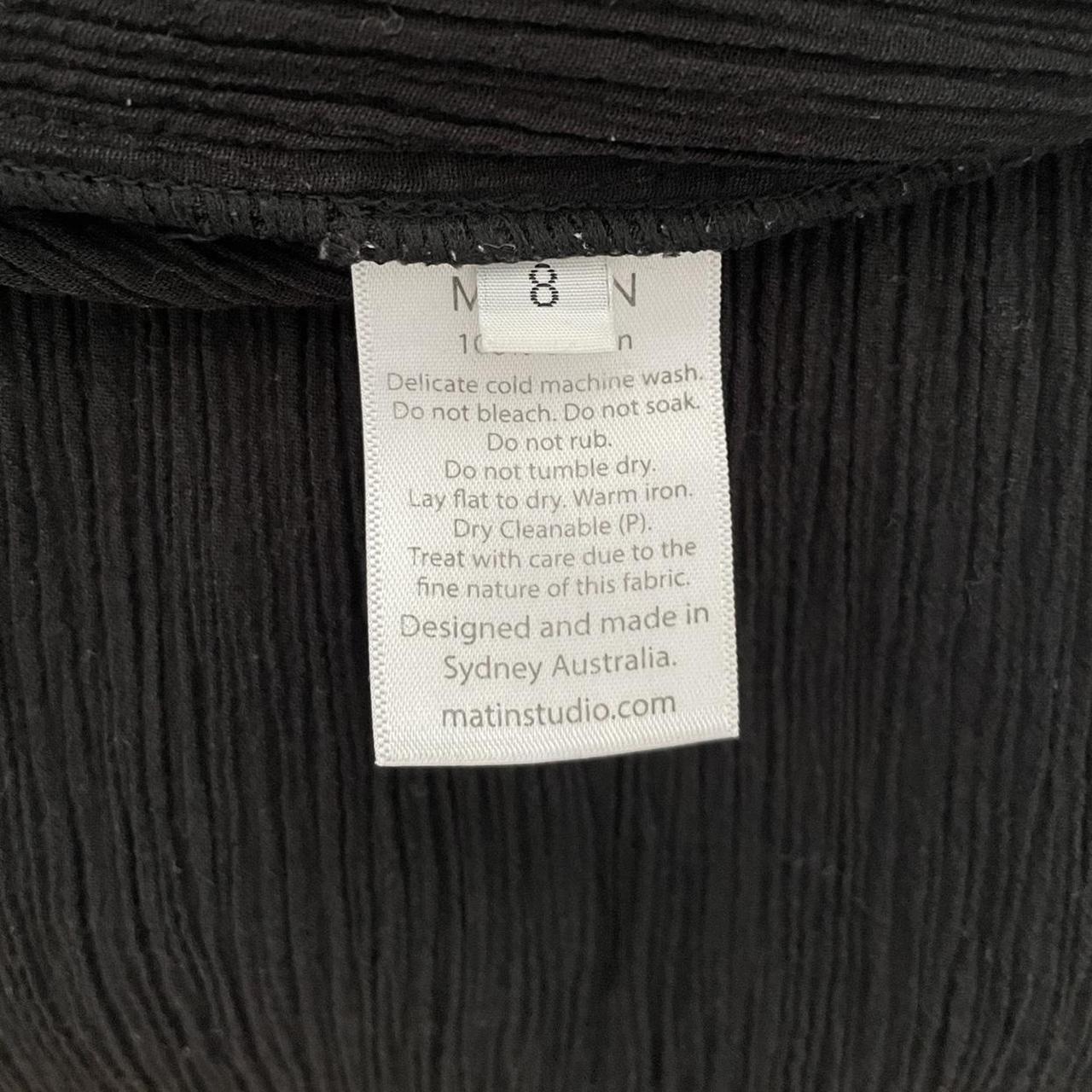 MATIN cotton pull on pant in black. RRP: $695... - Depop