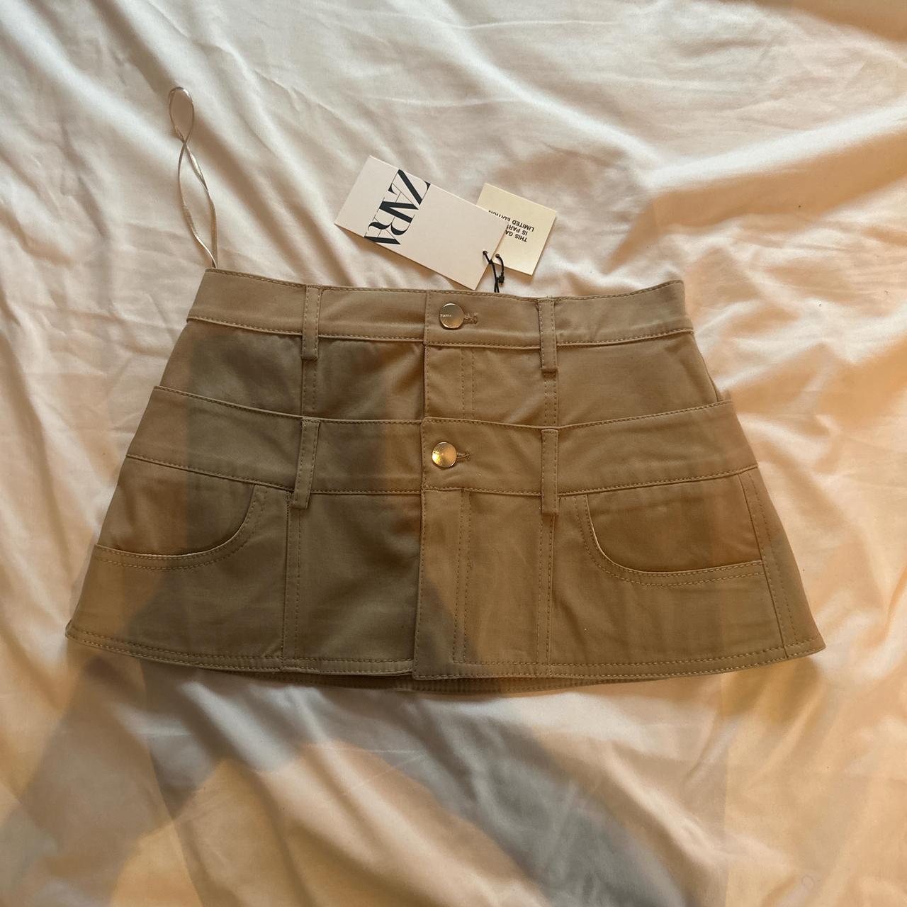 Zara mini skirt size S - Depop