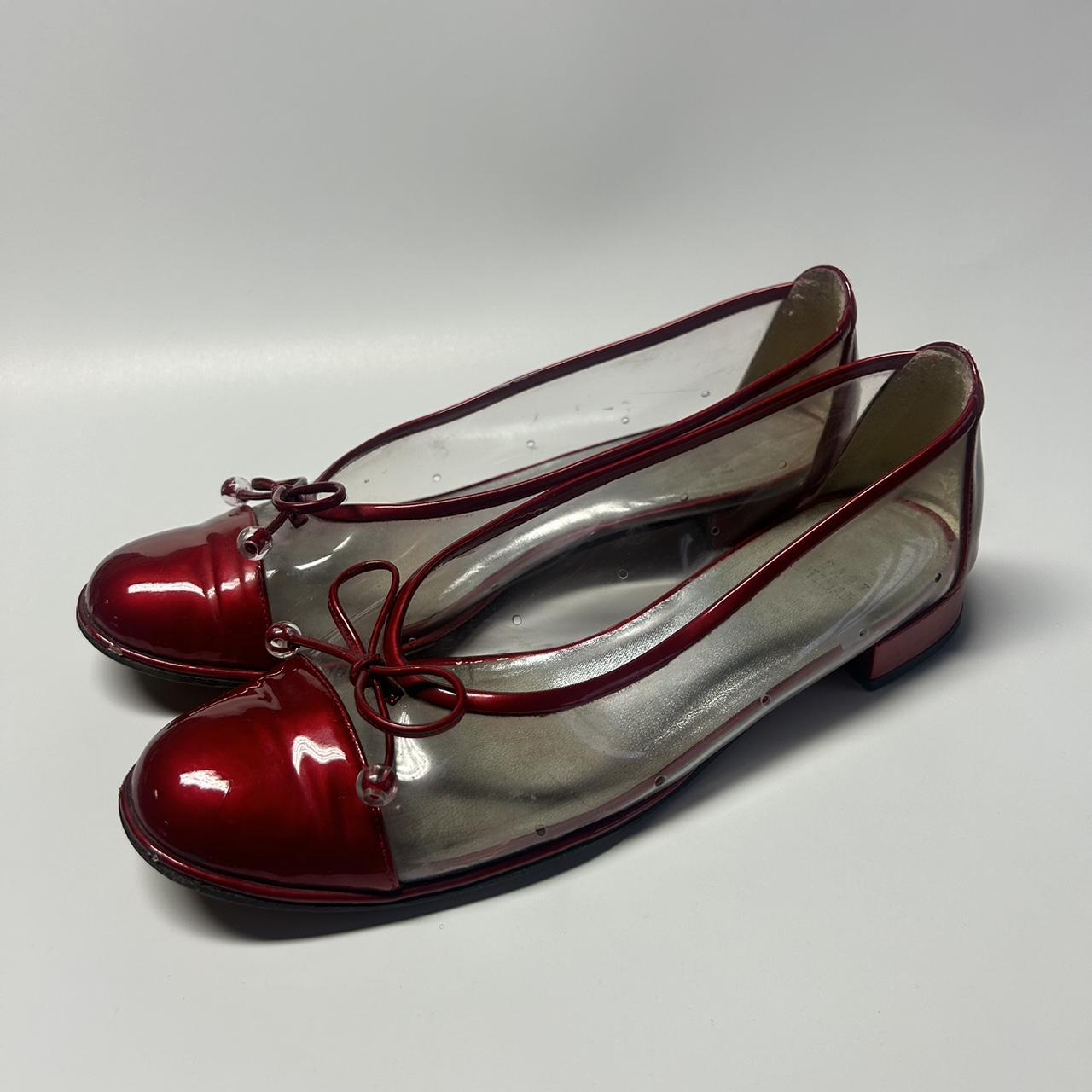 Stuart Wietzman Red Ballet Flat These red ballet... | Depop