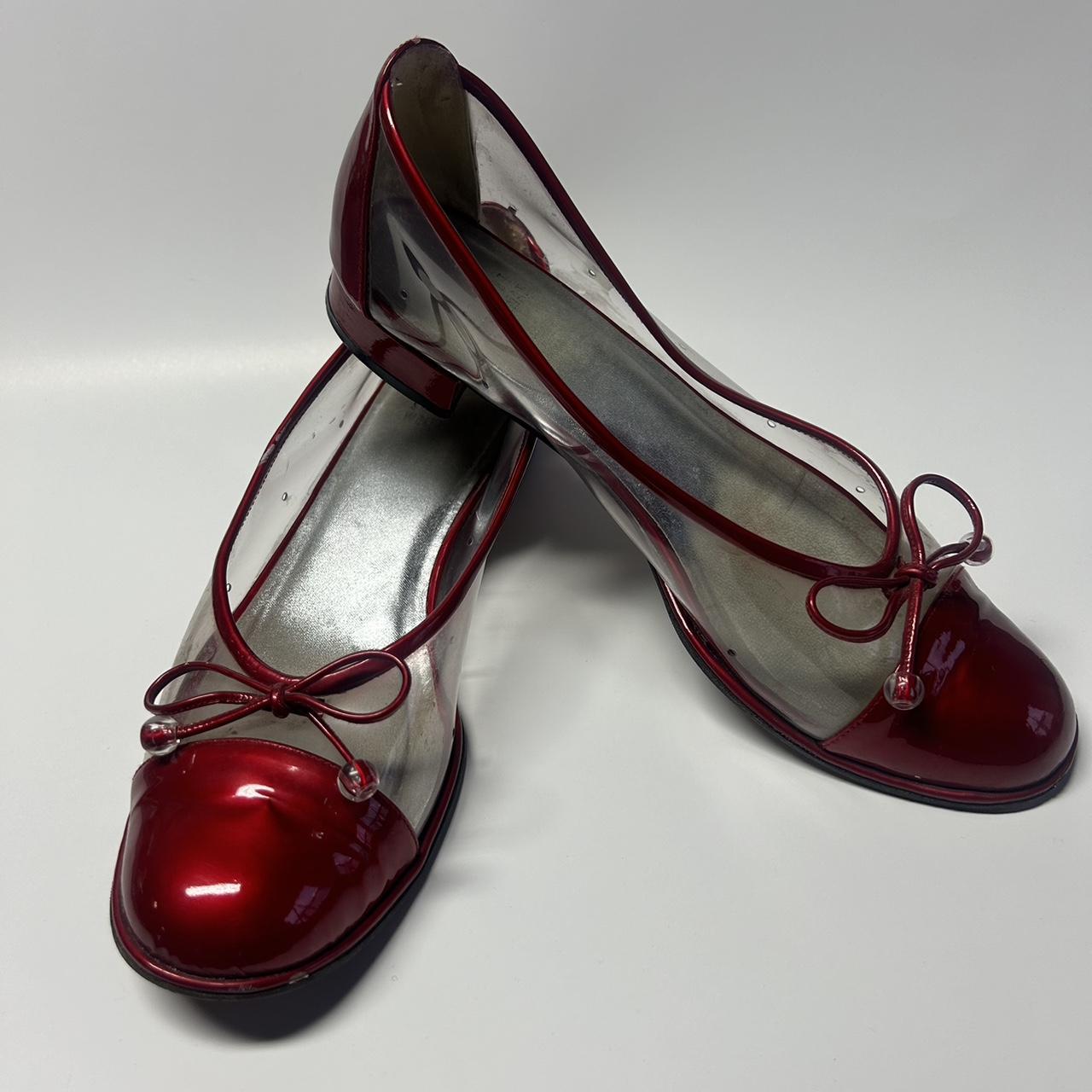 Stuart Wietzman Red Ballet Flat These red ballet... | Depop