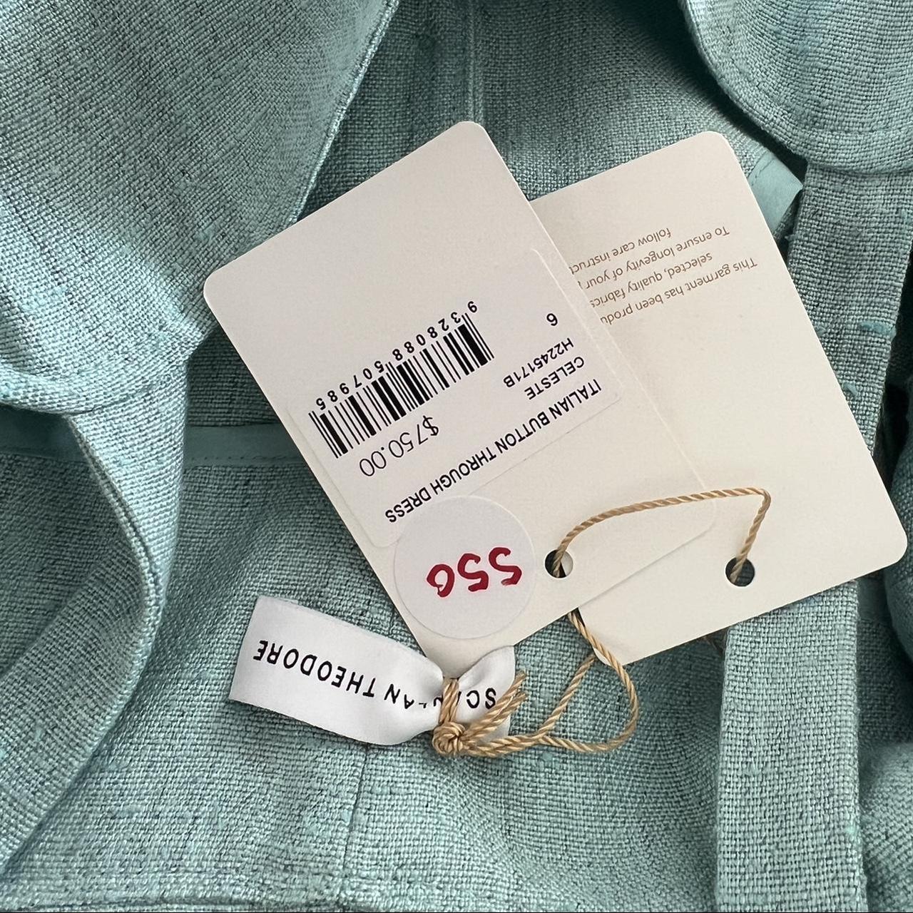 Scanlan Theodore Italian Linen Dress BNWT No longer... - Depop