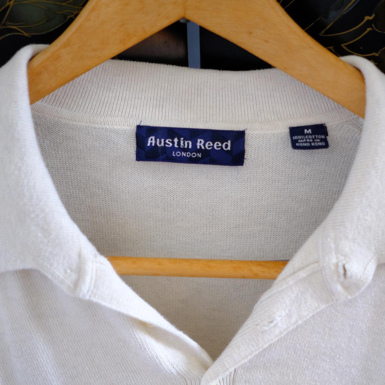 Vintage Austin Reed London long-sleeve polo shirt,... - Depop