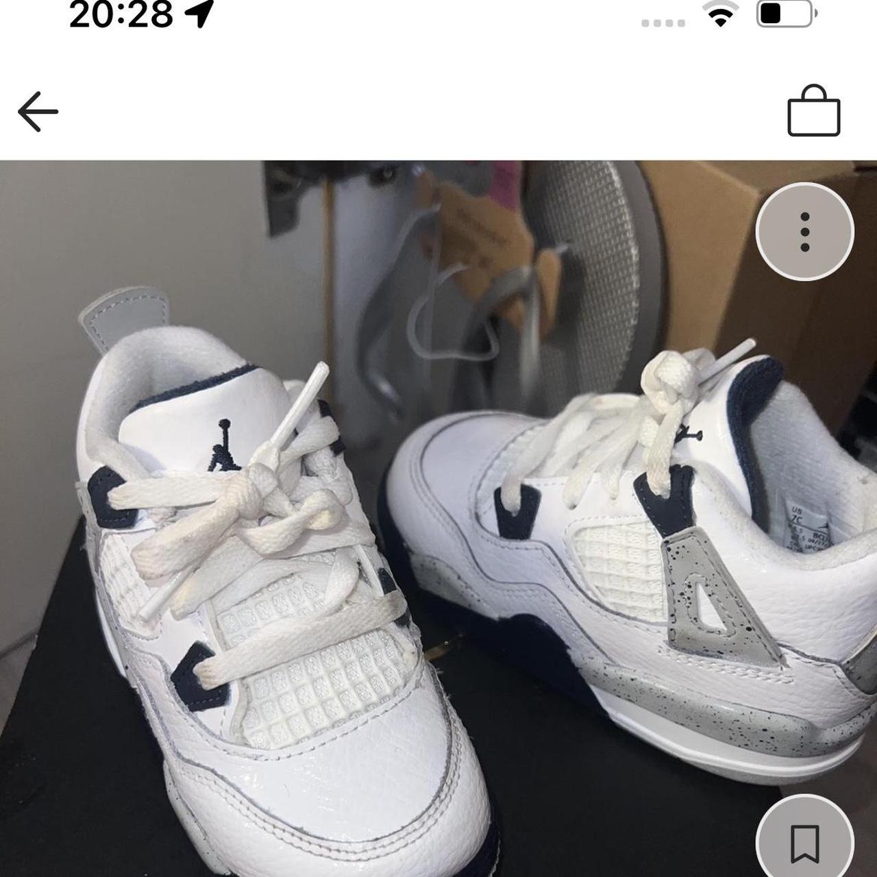Toddler jordan 4s size 6.5 #jordan #toddler... - Depop