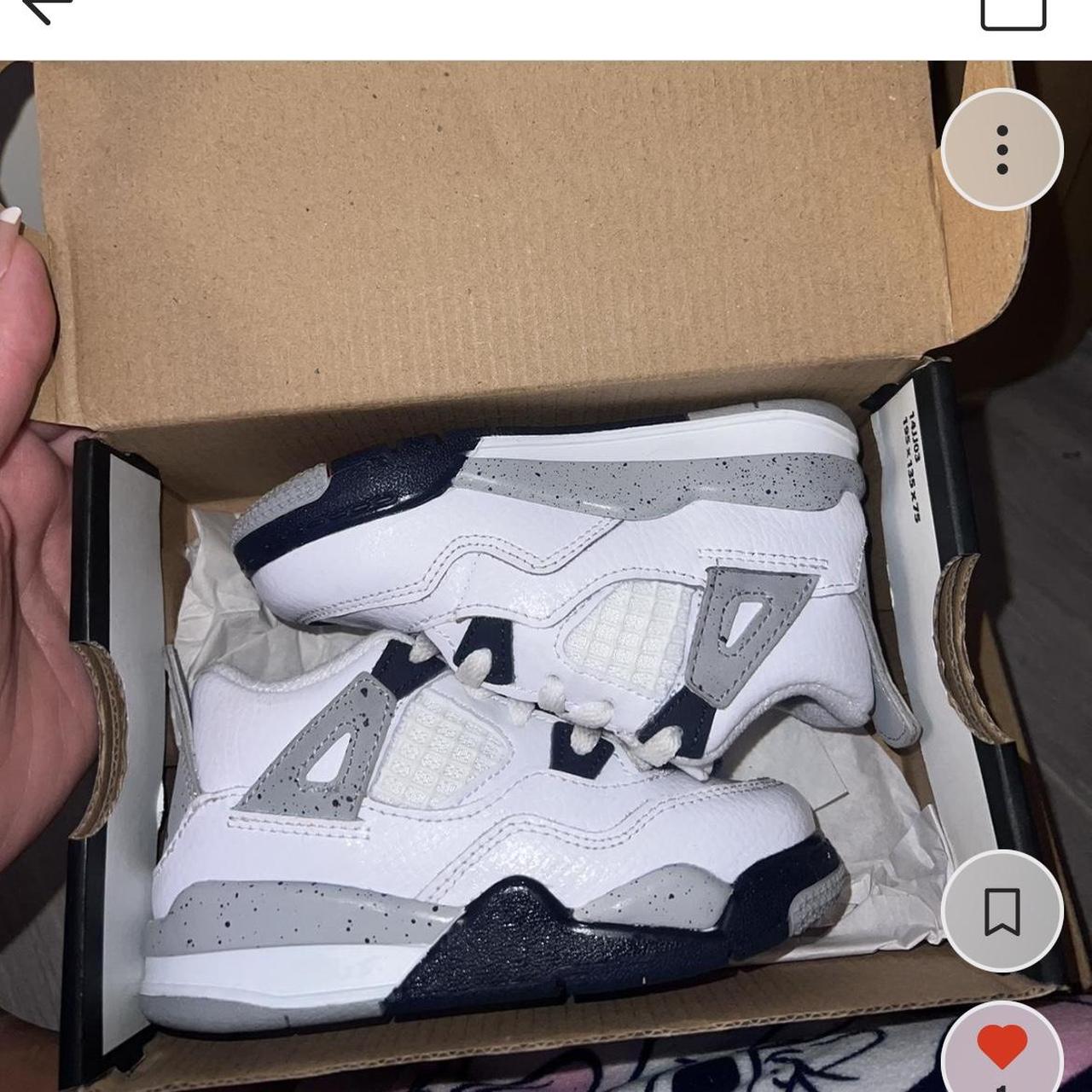 Toddler jordan 4s size 6.5 #jordan #toddler... - Depop