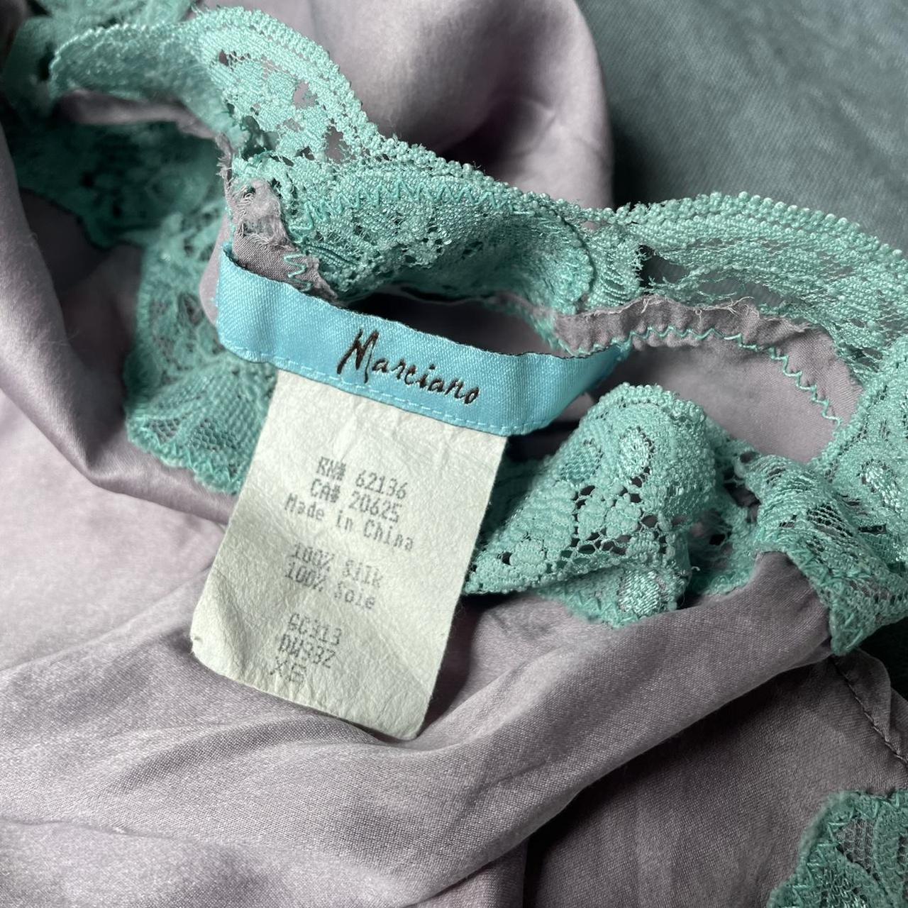 Marciano Women's Purple and Blue Vest | Depop