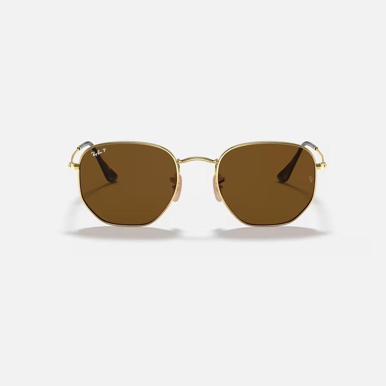 Ray Band Hexagonal Flat Lenses Great Condition Depop
