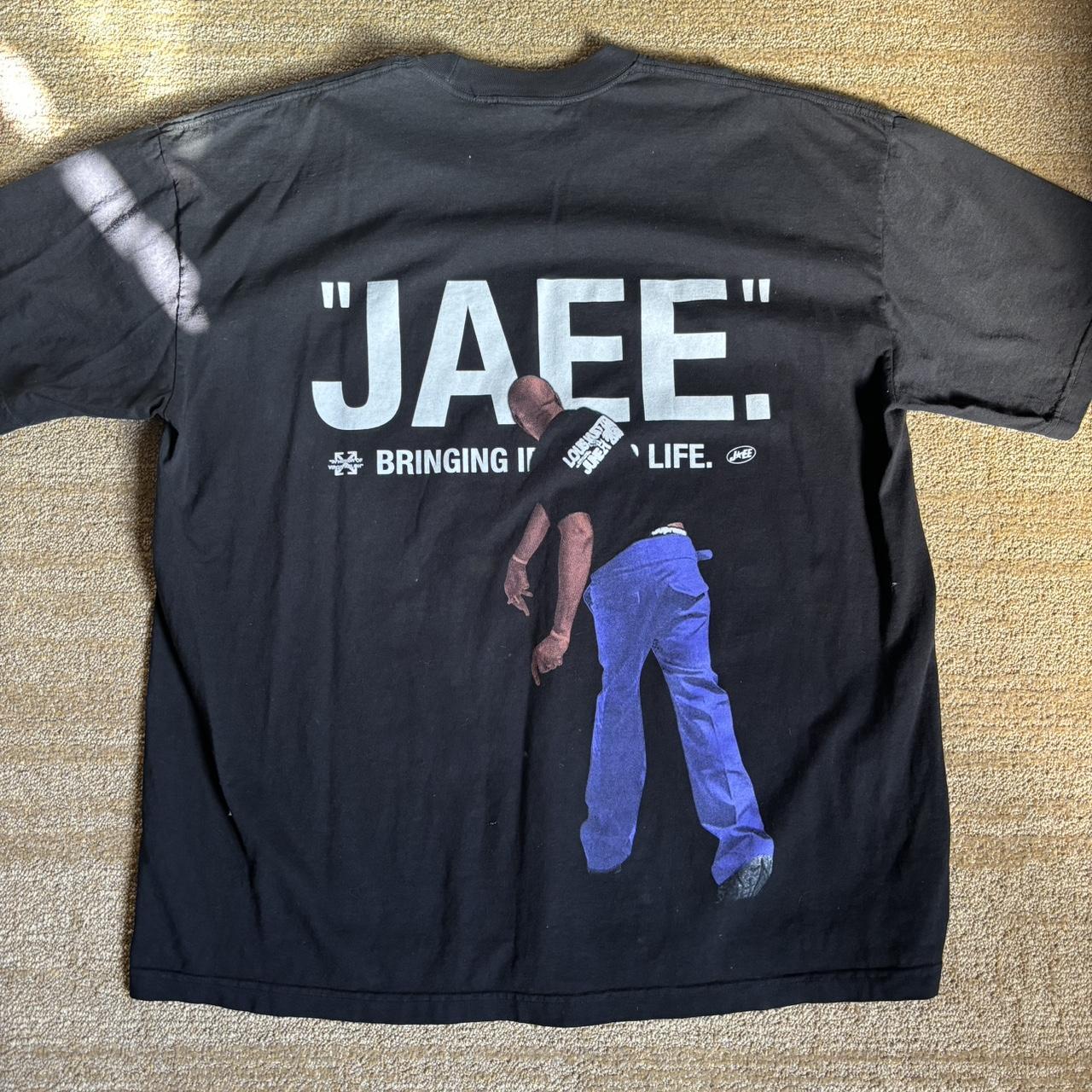 jaee ‘Virgil Abloh’ tee xl but fits a bit bigger - Depop