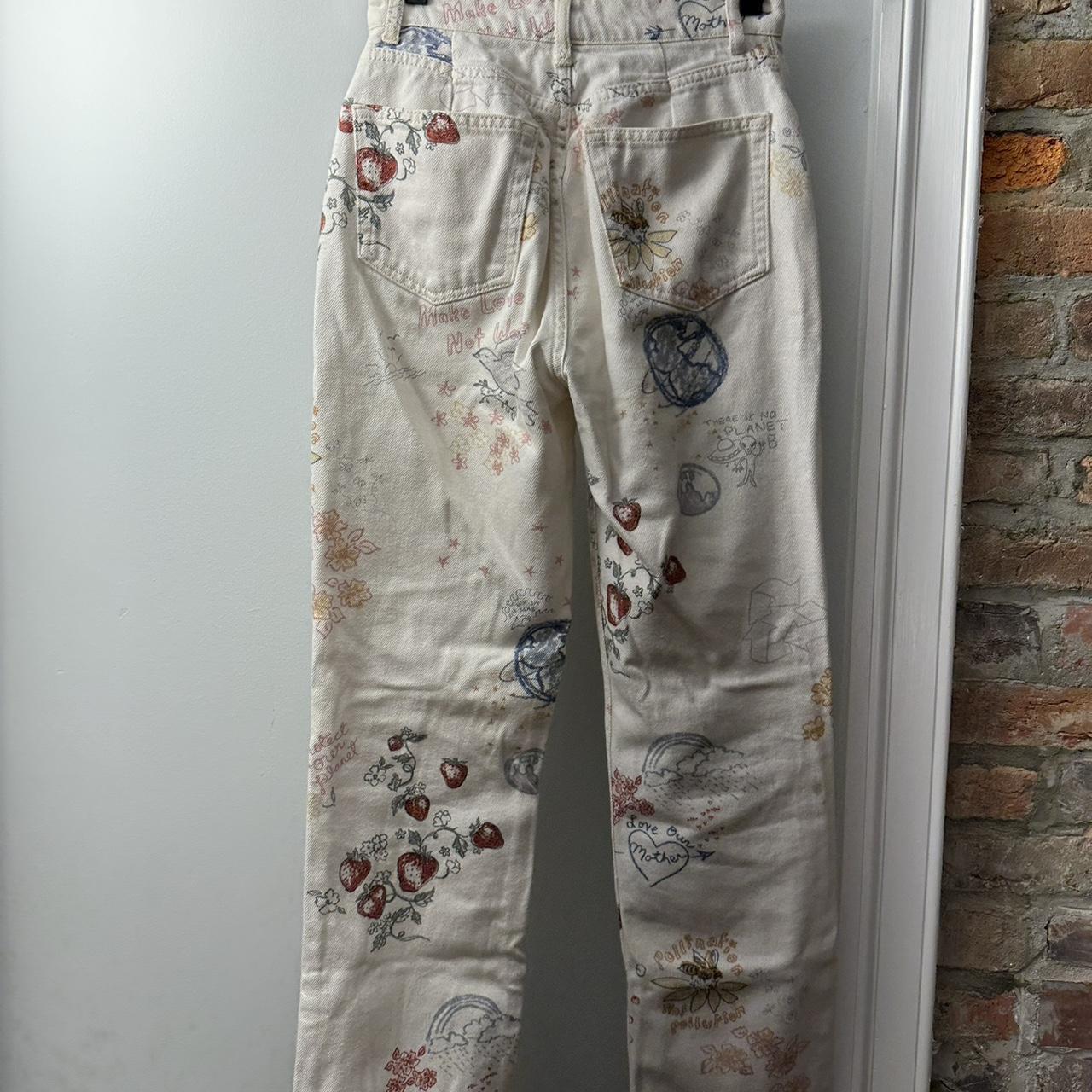 Reformation doodle jeans #reformation Size 26,... - Depop