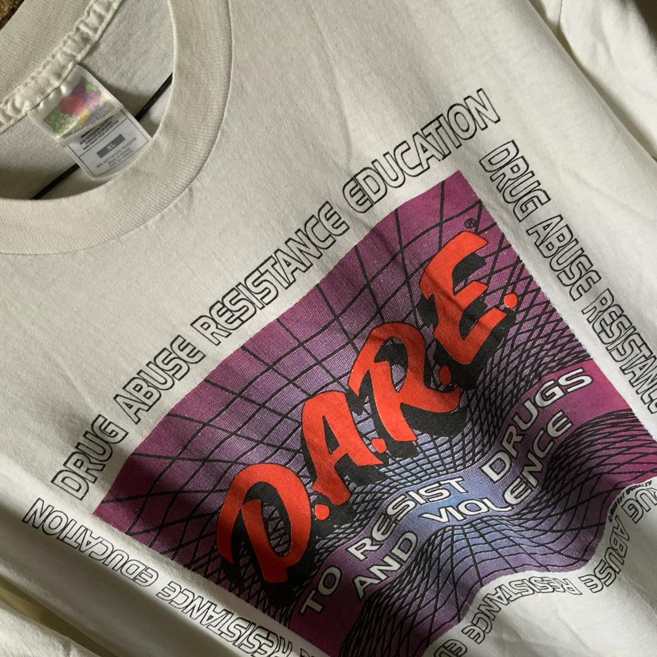 1993 Dare shirt Pit to pit 23.5 inches Collar to... - Depop