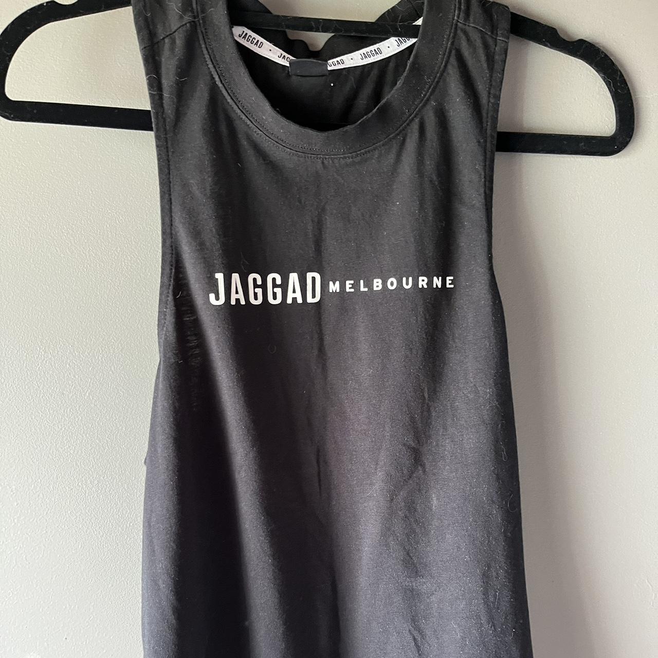 Jaggad black tank Size S Worn a couple of times - Depop