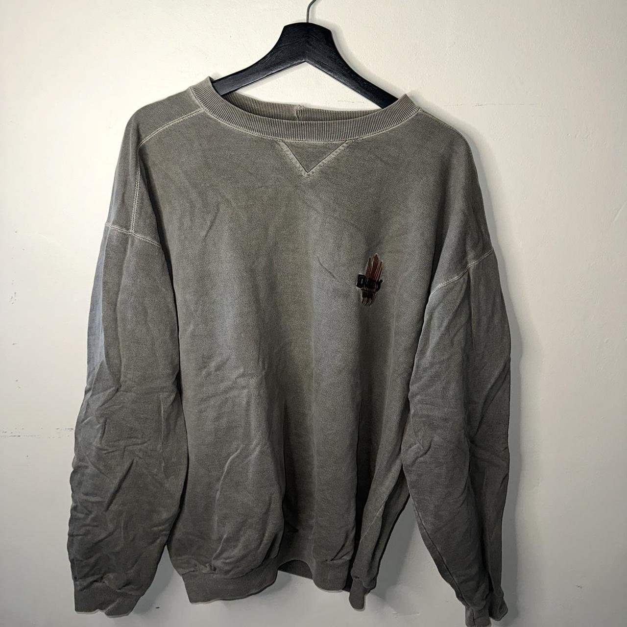 Vintage grey crewneck sweater - Depop